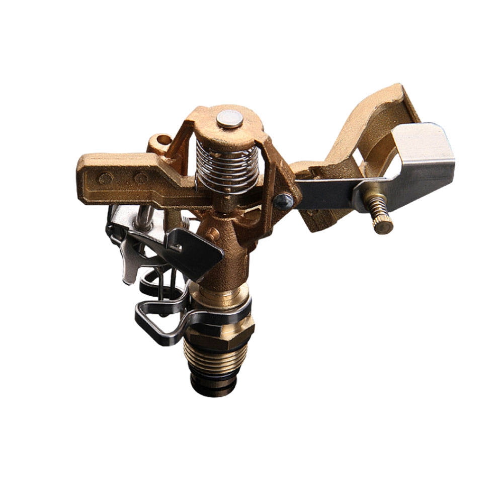 MLINS Metal 360 Degree Automatic Rotating Sprinkler Head Lawn Garden ...