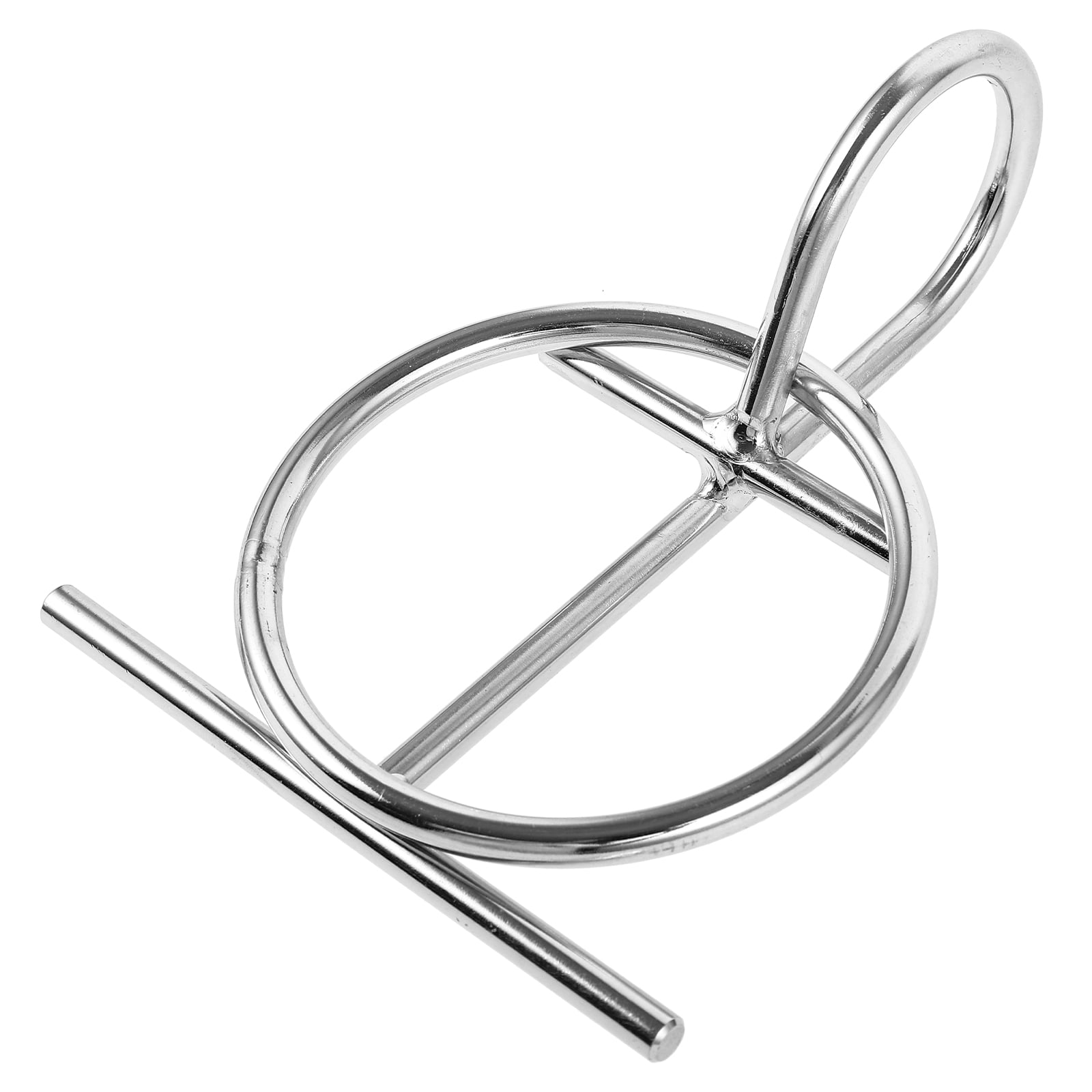 KONTONTY Silver Dock Cleat Ring Versatile Dock Cleat 1Pcs 7.1X3.9X2.0In ...