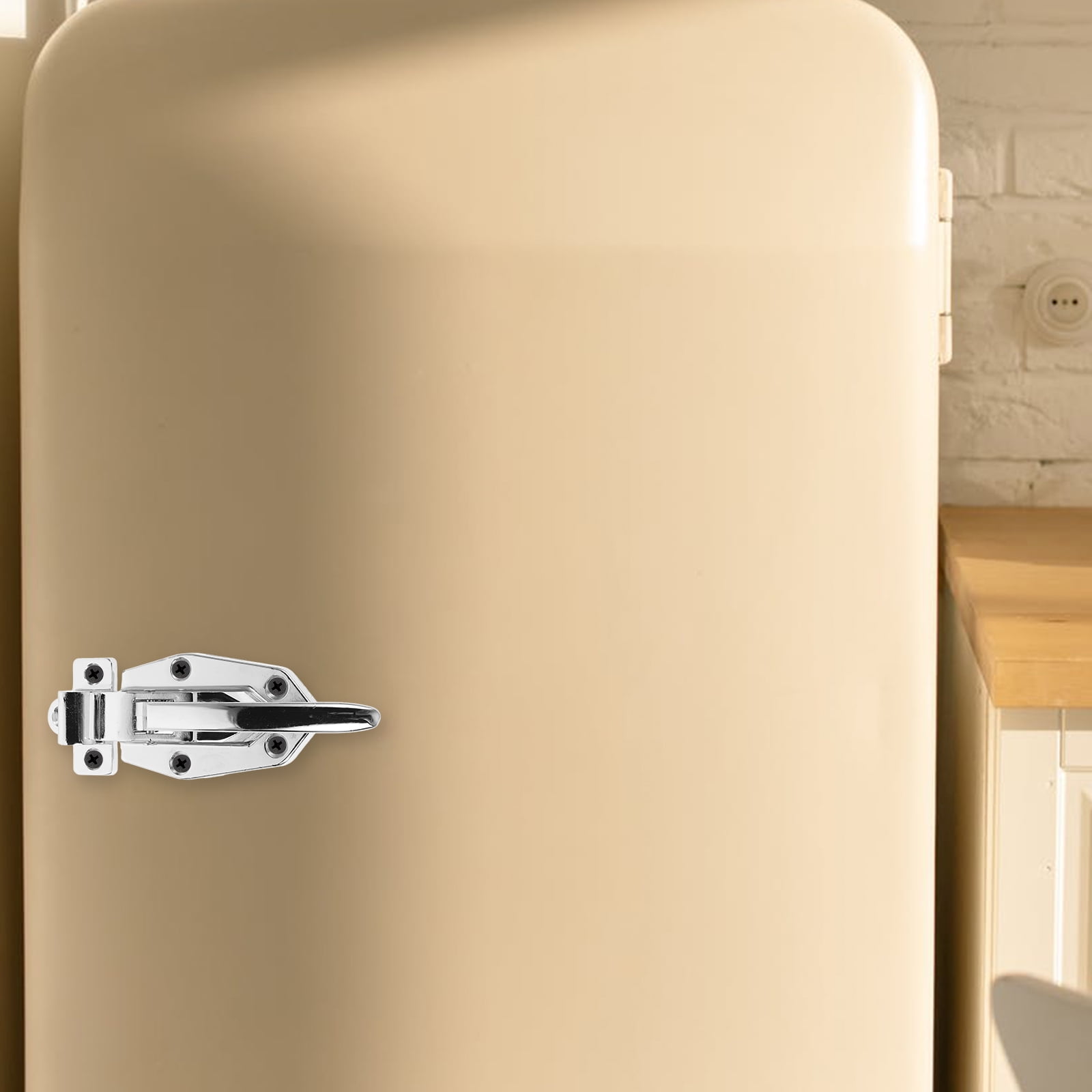 MLINS Metal Freezer Door Latch Latch Handle Heavy Duty Door Latch ...