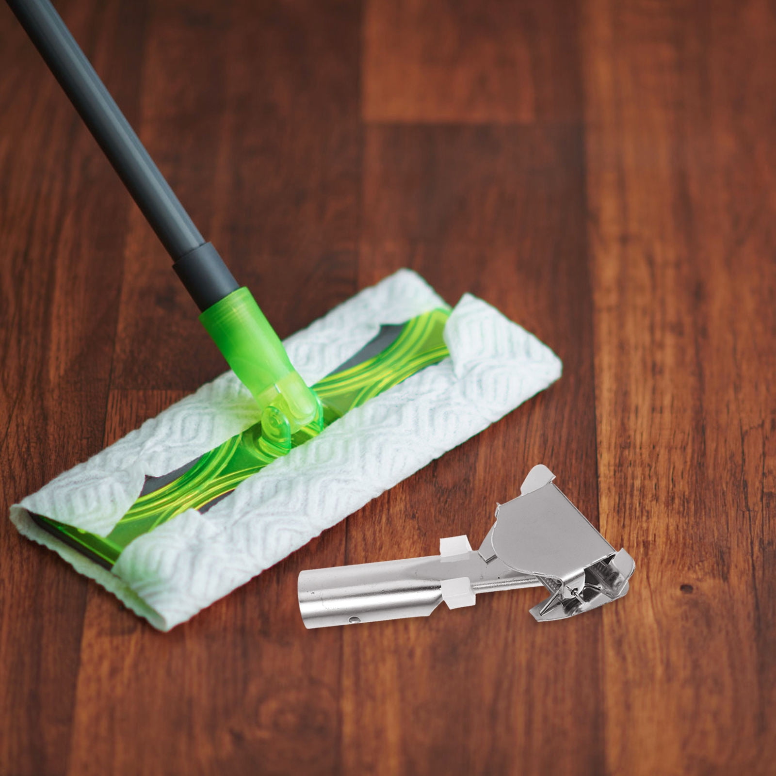 MLINS Metal Mop Rod Clip Replacement Chuck Mop Replace Adapter Metal ...