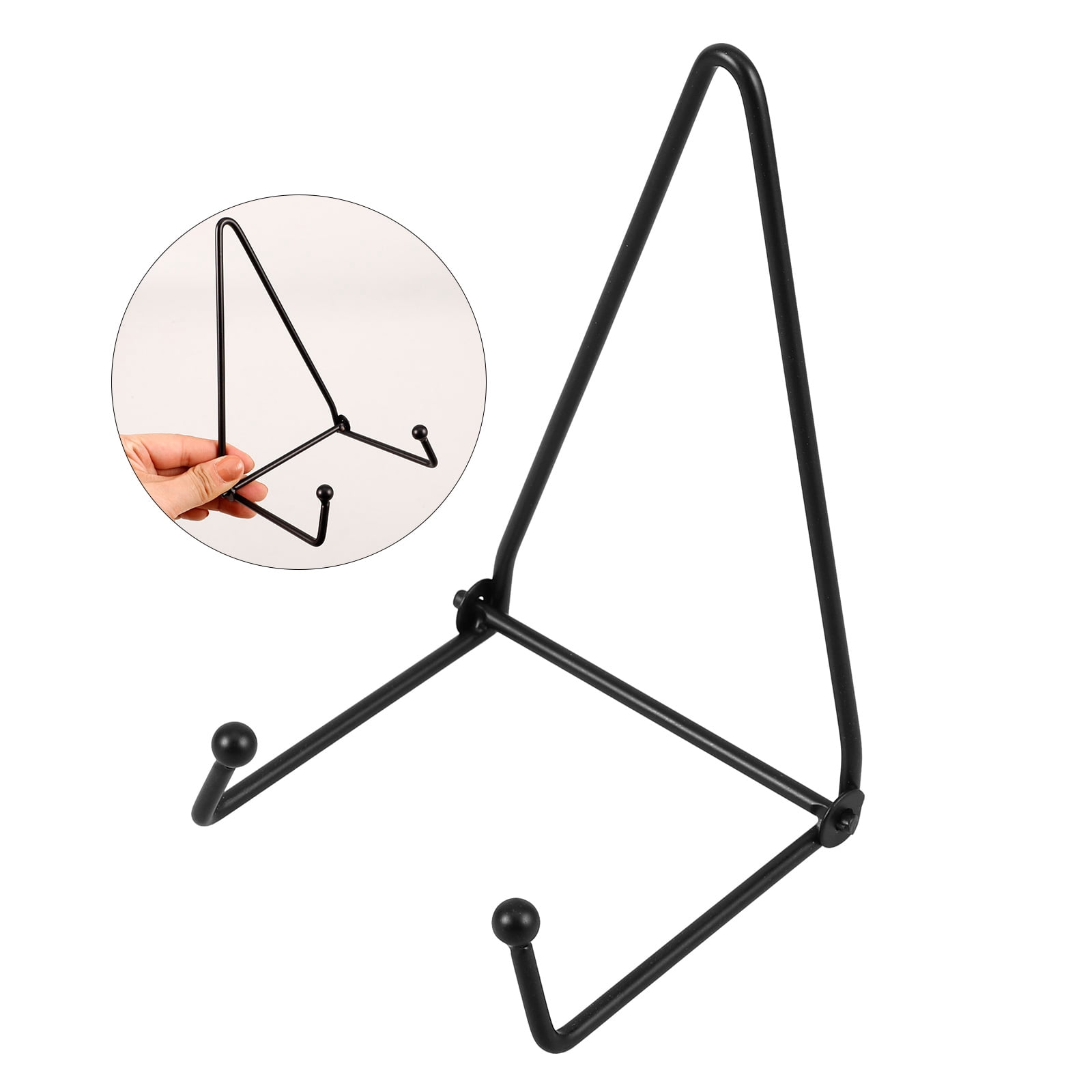 MLINS Metal Plate Display Stand Hanging Plate Display Rack Picture ...