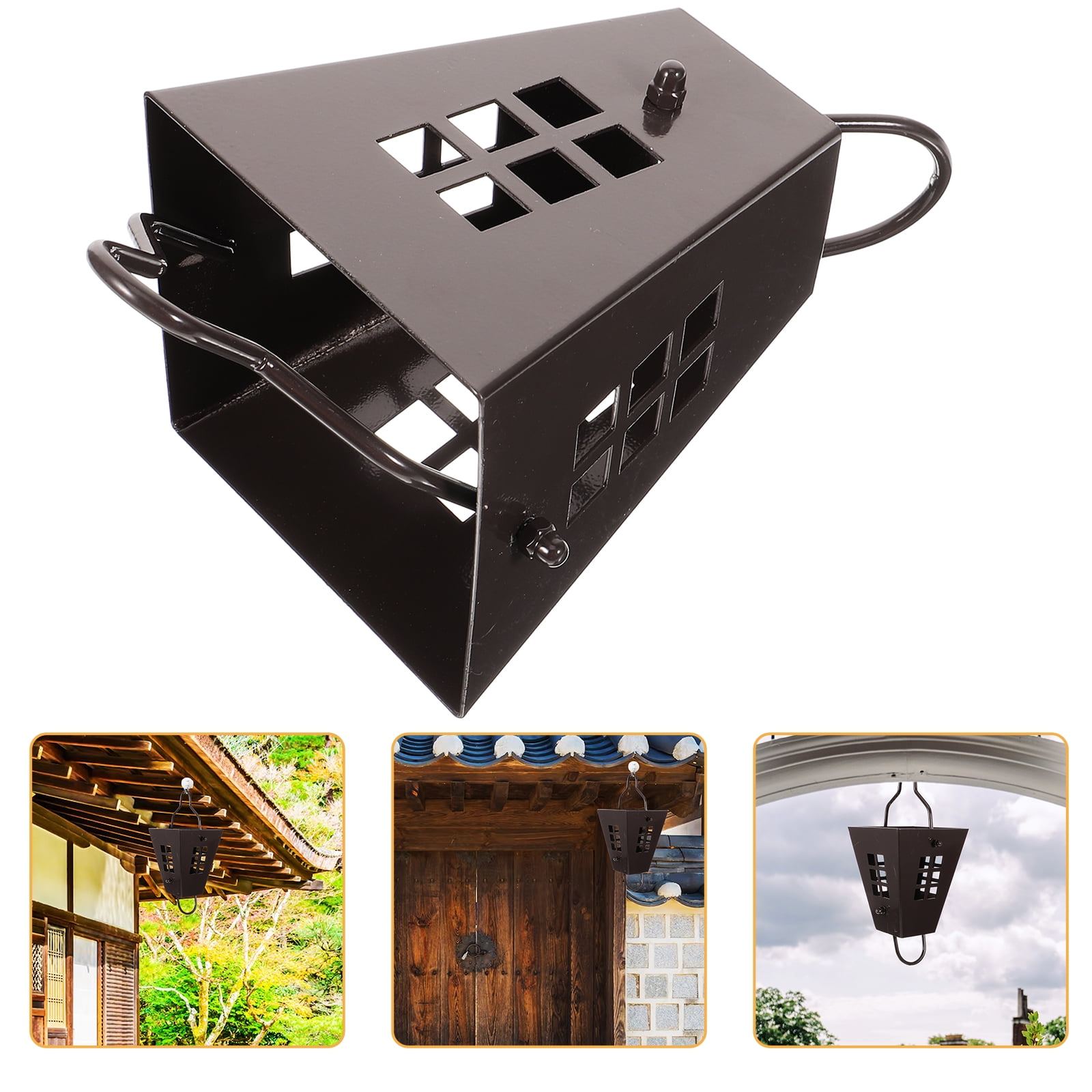 MLINS Metal Rain Chain for Gutters Decorative Rain Chain Garden Gutters ...