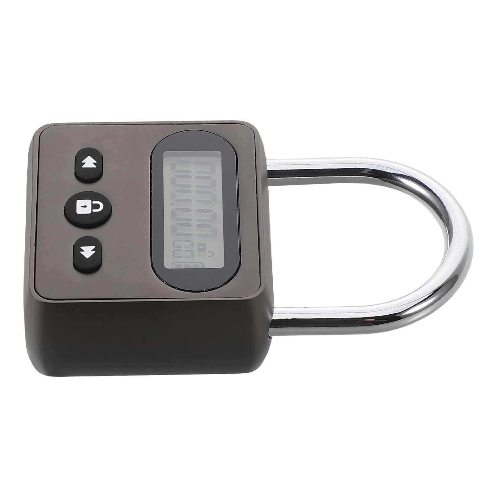 MLINS Metal Timer Lock Lcd Display Multi-Function Electronic Rechargeable Timer Padlock Small ...