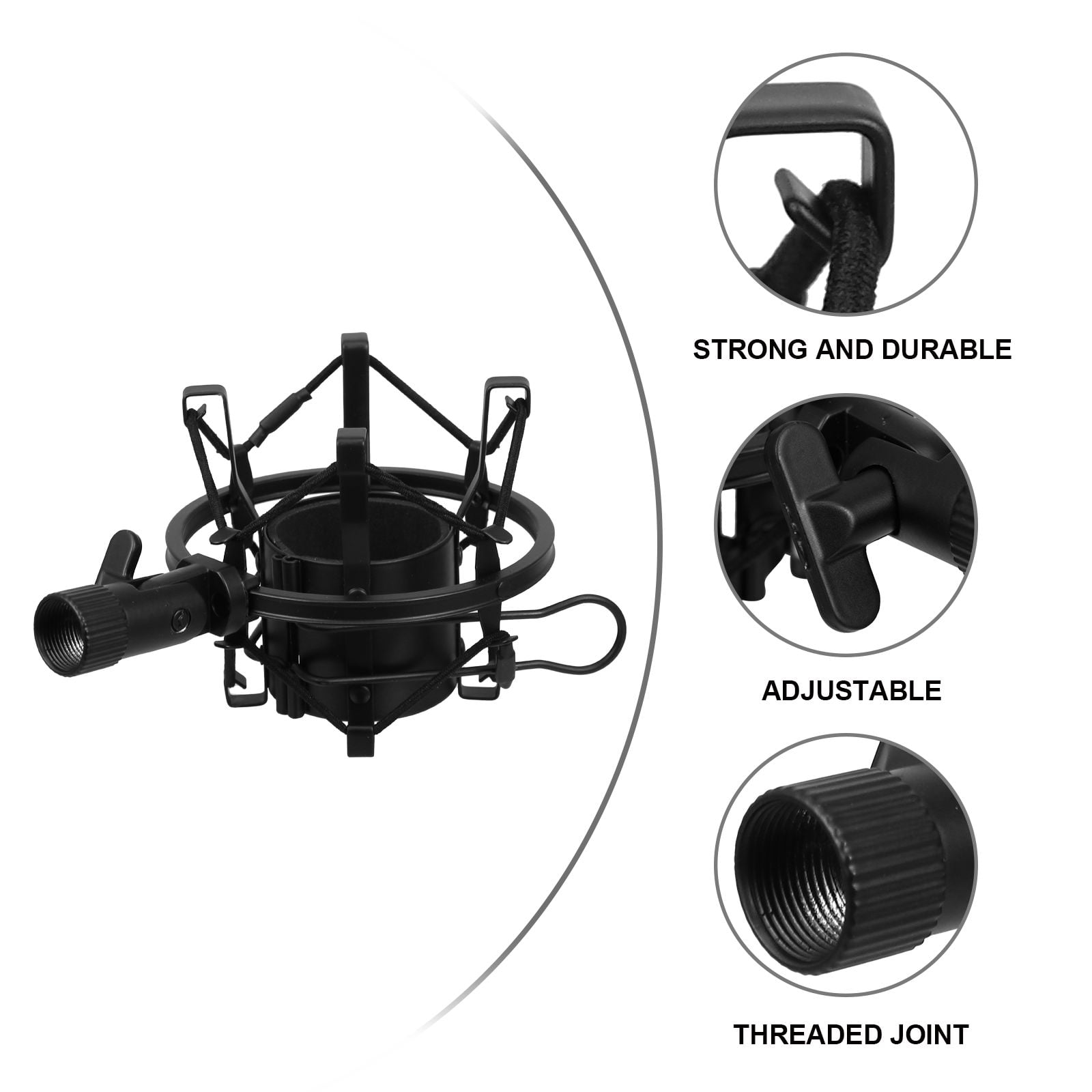 MLINS Mic Vibration Mount for Microphone Shock Shockproof - Walmart.com