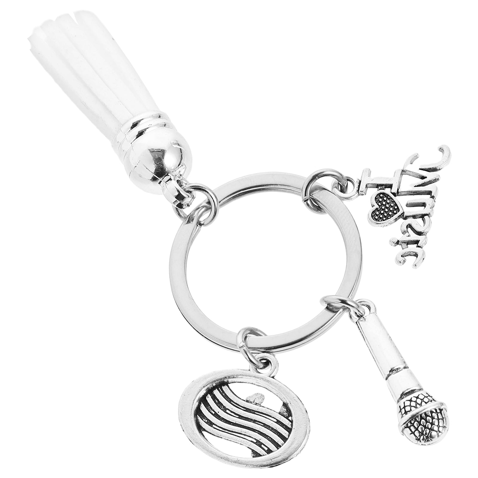 MLINS Microphone Key Beach Keychains Musical Note Child - Walmart.com