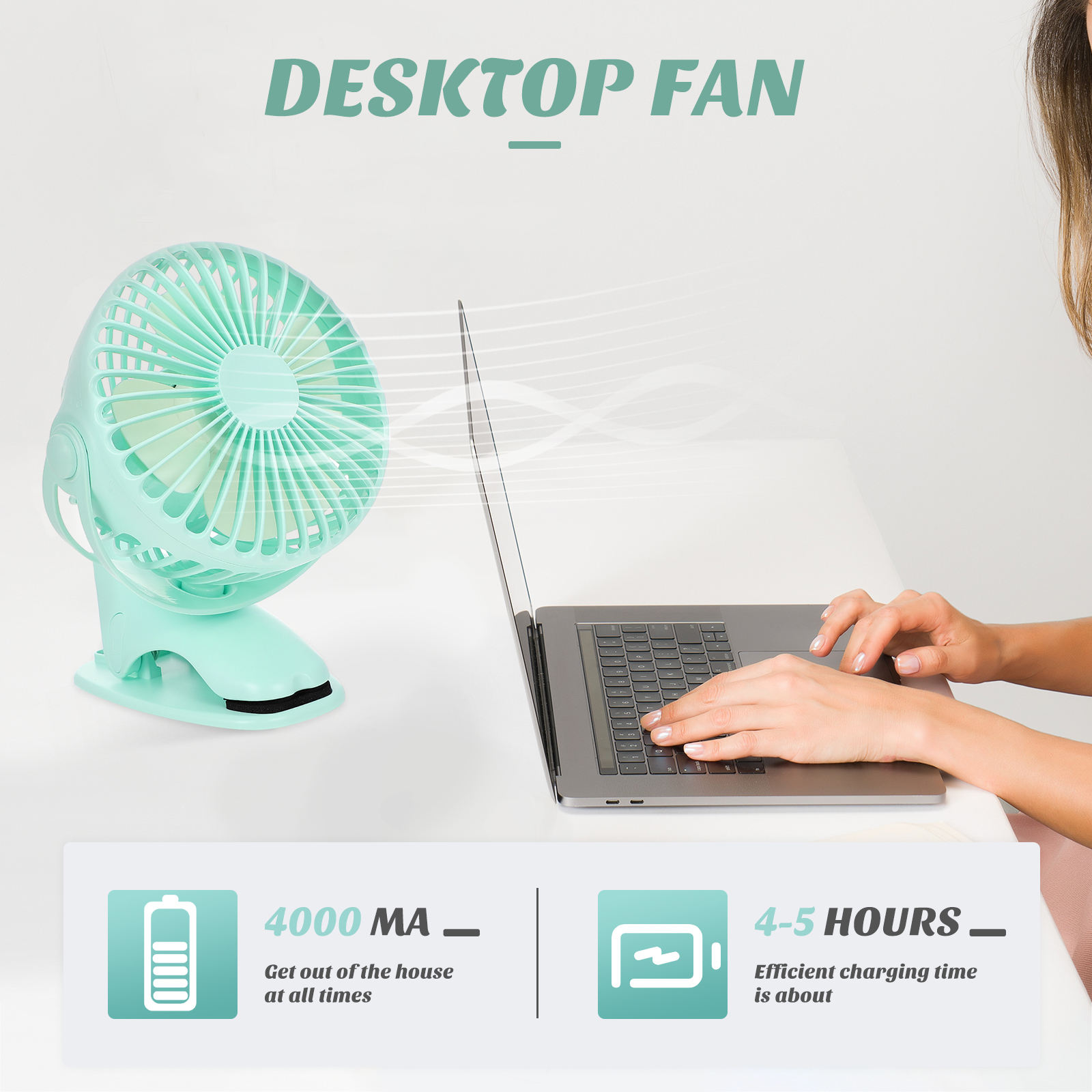 PTOOTP Fan Mini 1 Set 6.7X5.5in - Walmart.com
