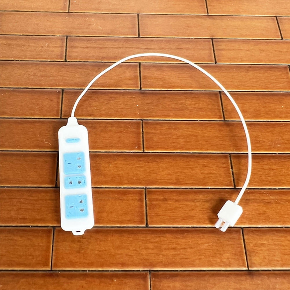 MLINS Mini Power Strip Model Dollhouse Miniature Accessory Tiny House ...