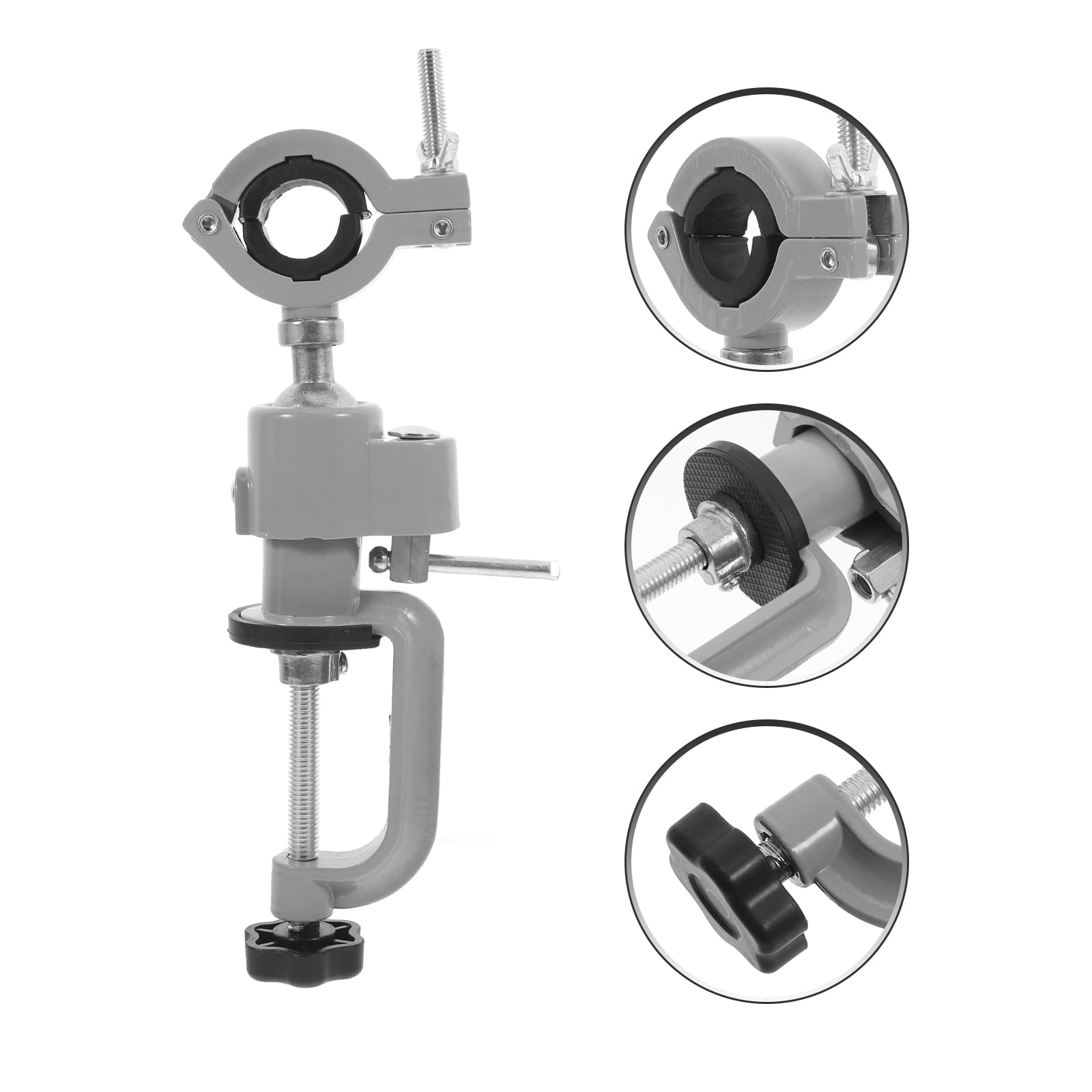 MLINS Mini Rotating Bench Vise Clamp 360 Degree Aluminum Alloy Electric ...