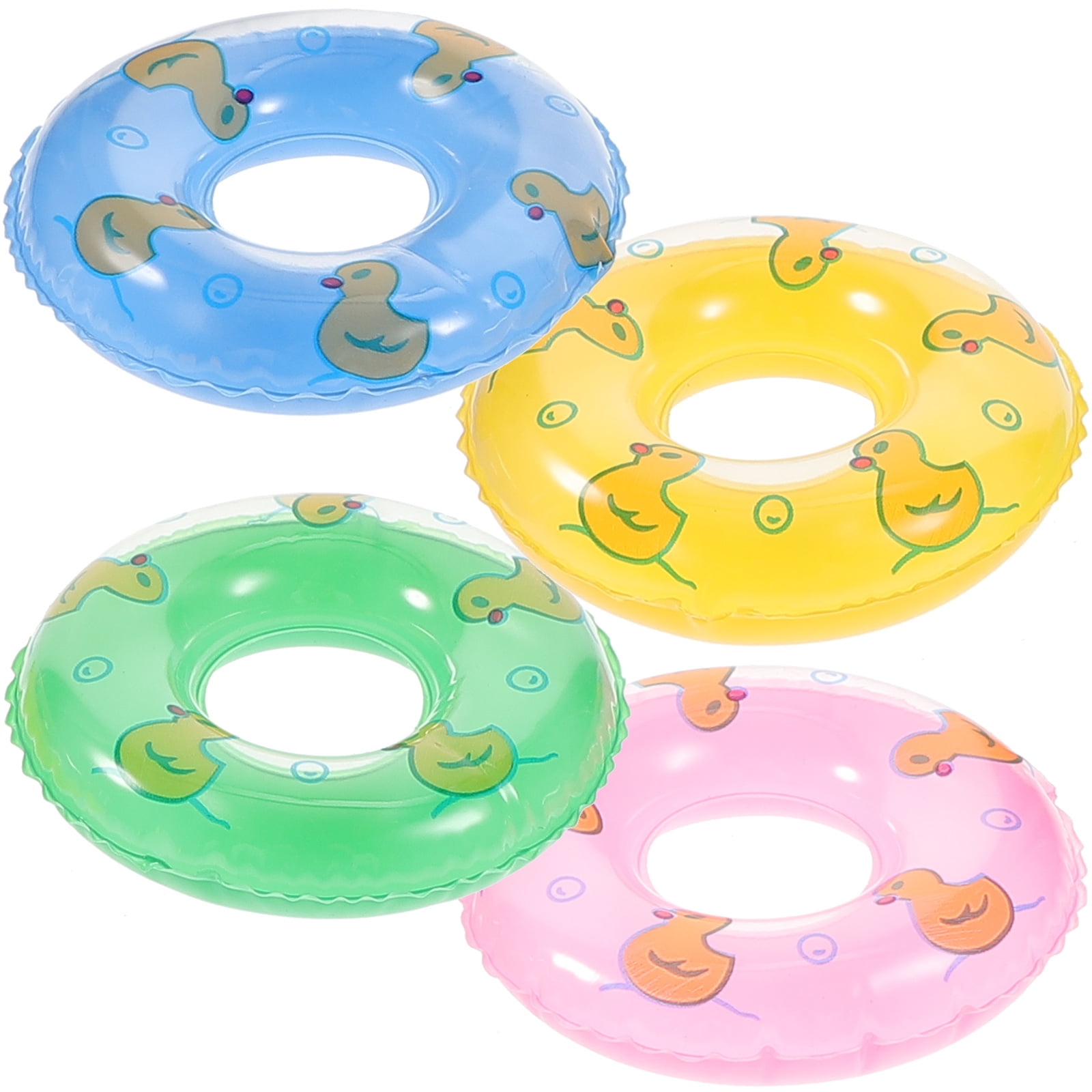 GAXIRE Mini Pool Float Rings Assorted Color For Children DIY Projects ...