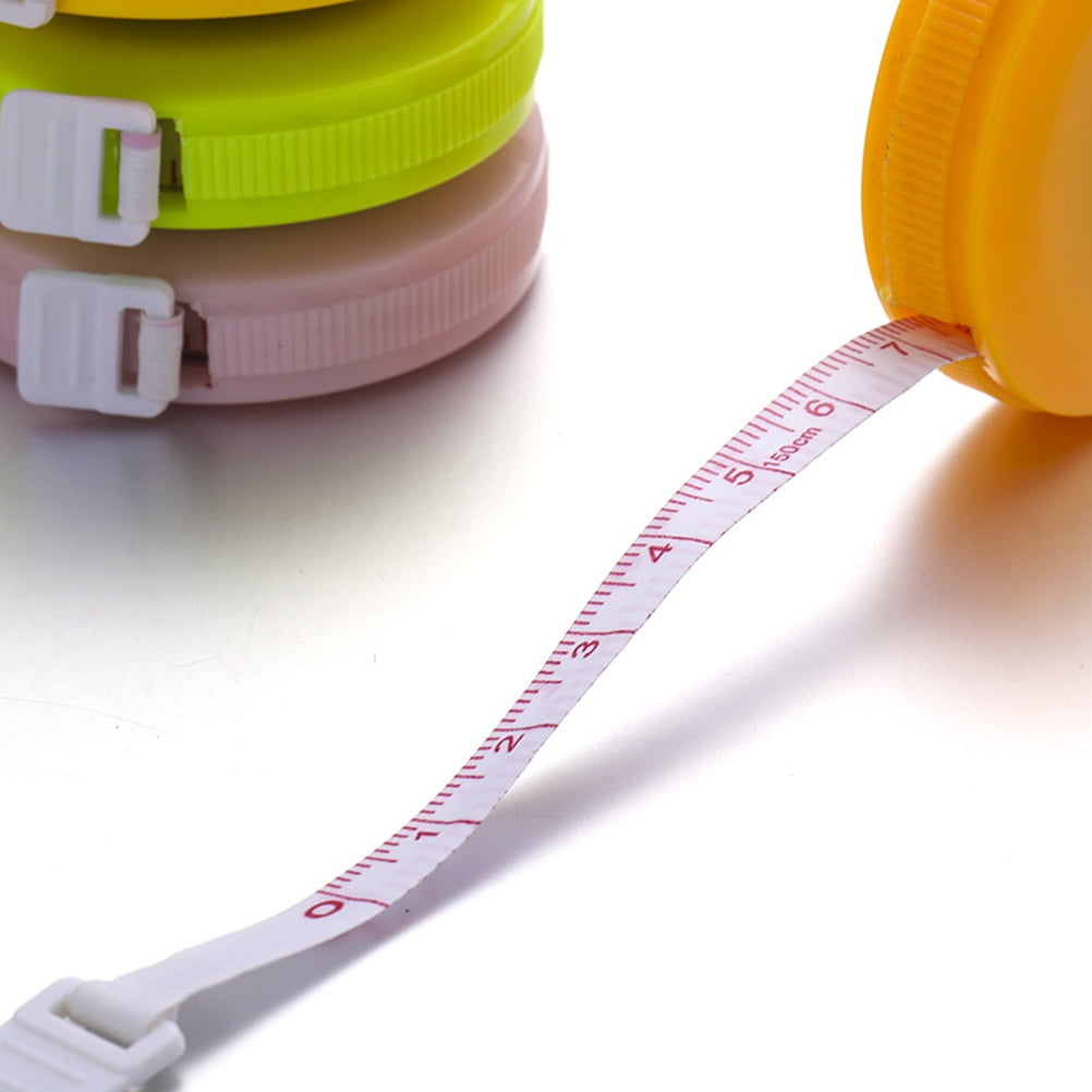 PTOOTP Portable Measuring Tape with Yellow Practical Design, Compact ...
