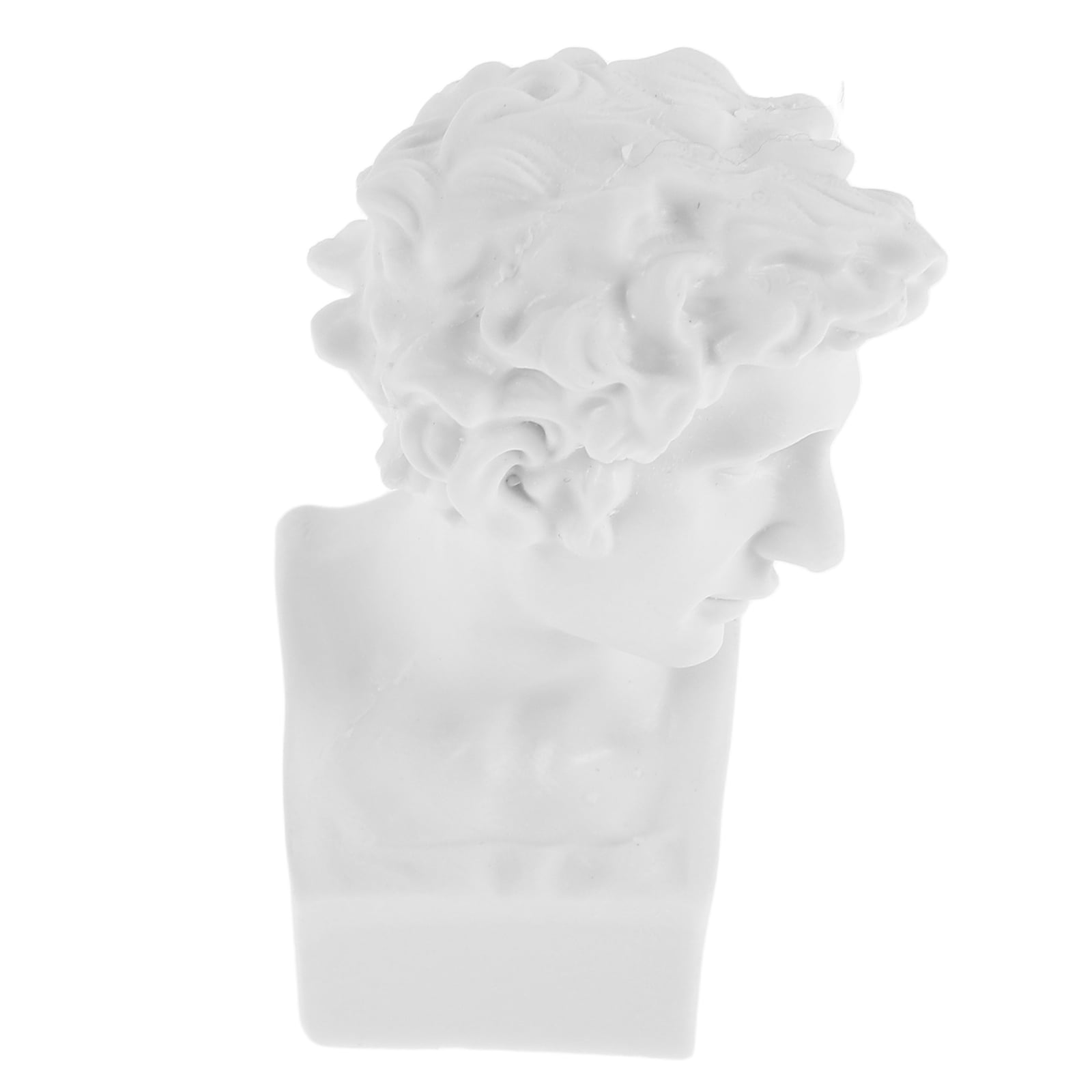 MLINS Miniature Greek Bust Sculpture for Dollhouse Decoration Resin ...