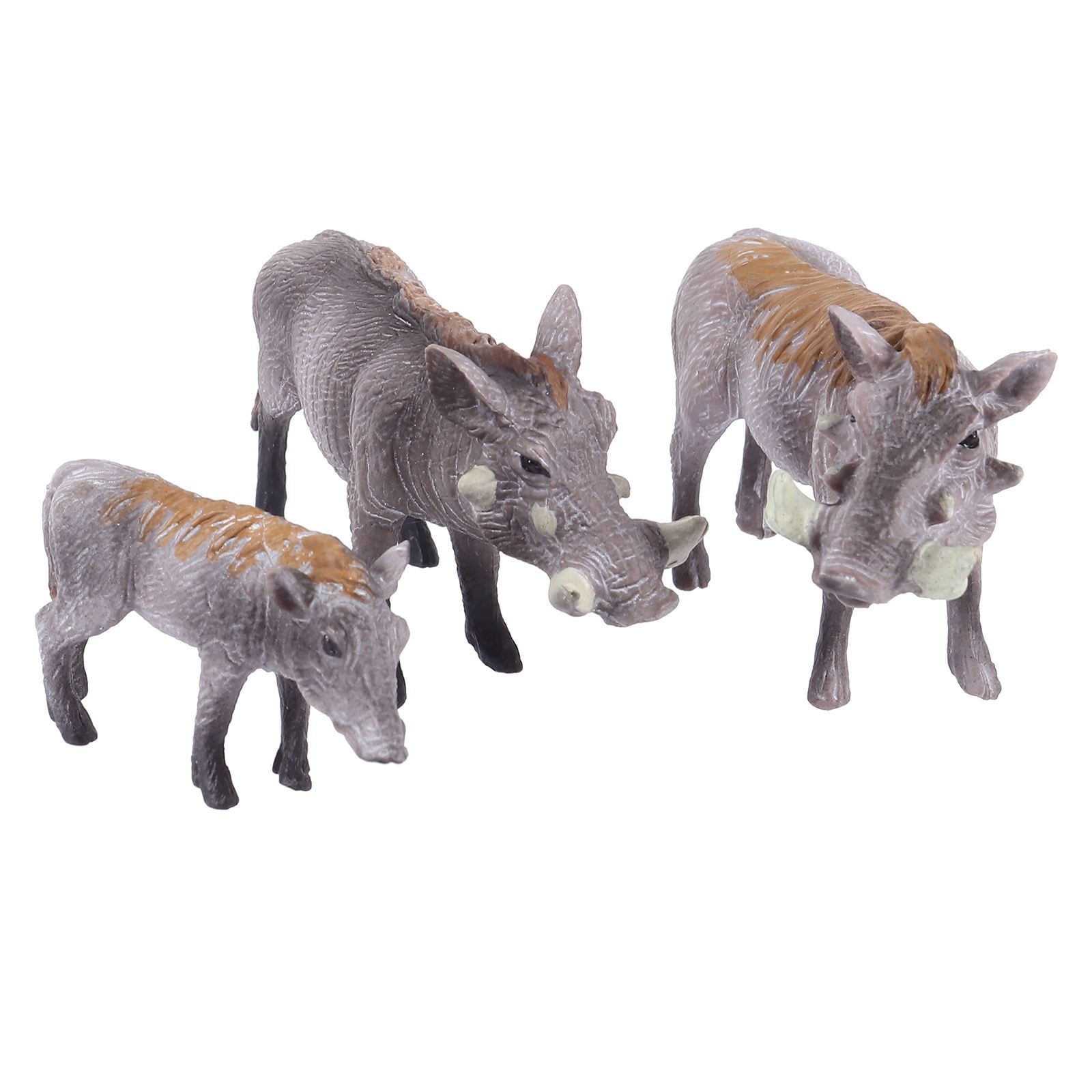 MLINS Miniature Pig Animal Model Ornaments Wild Boar Farm Decor Office ...