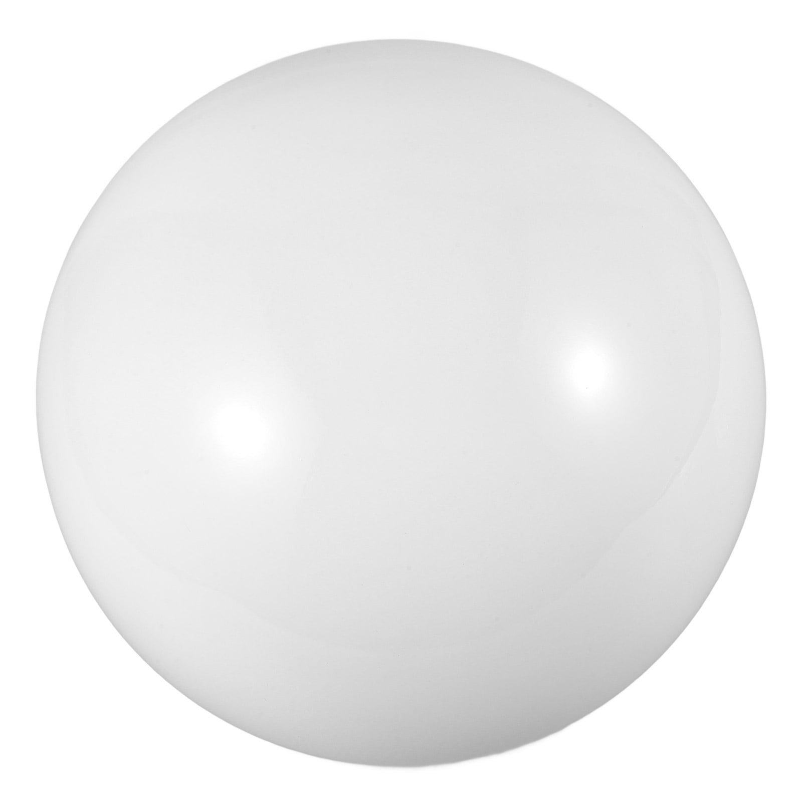MLINS Mirror Reflective Ball Spherical Sphere Garden Gazing Balls White ...