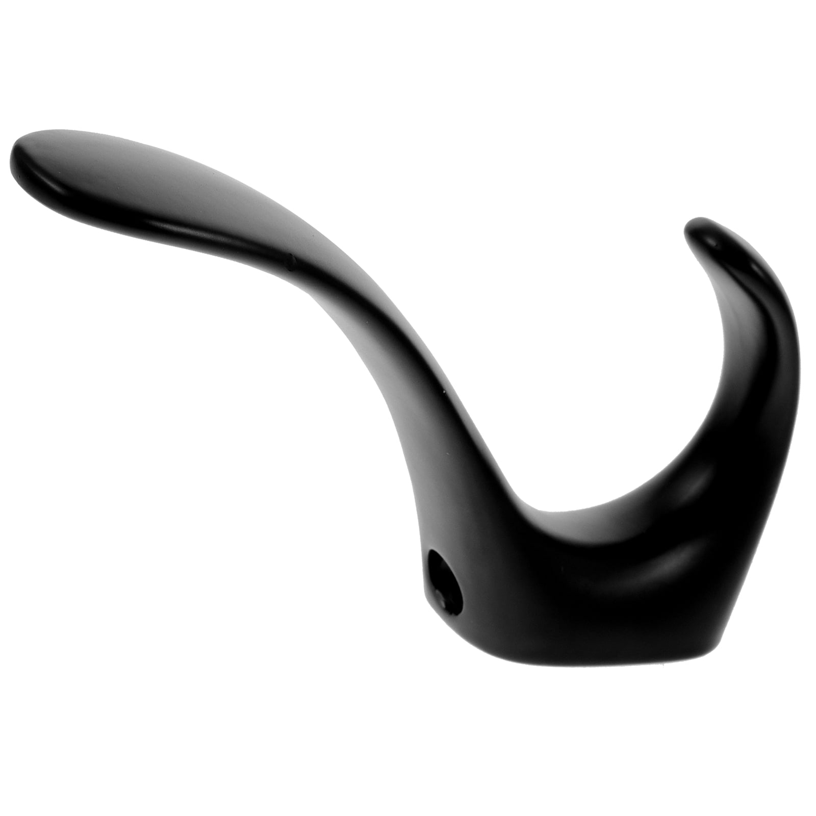 MLINS Modern Wall Hooks Hand Towel Key Hanging Keys Holder Hanger Black ...