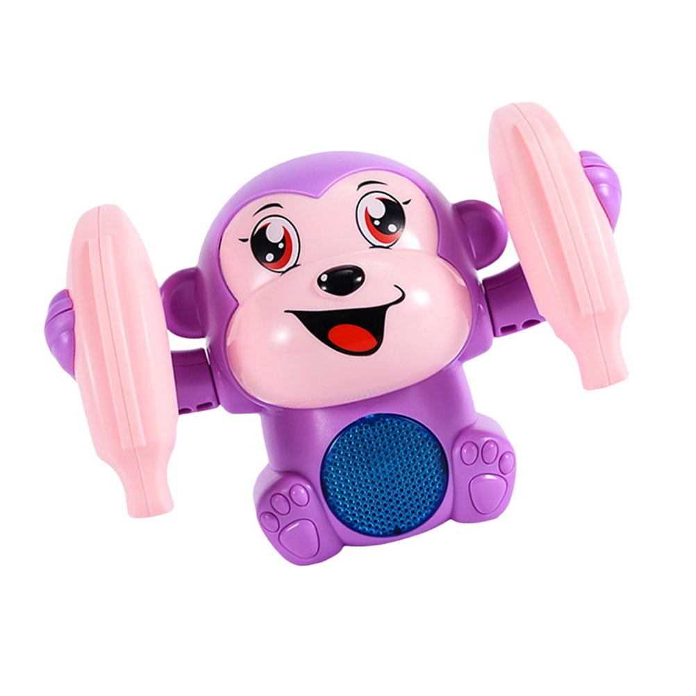 MLINS Monkey Toy Without Battery Child 16.8X7.9CM Purple - Walmart.com