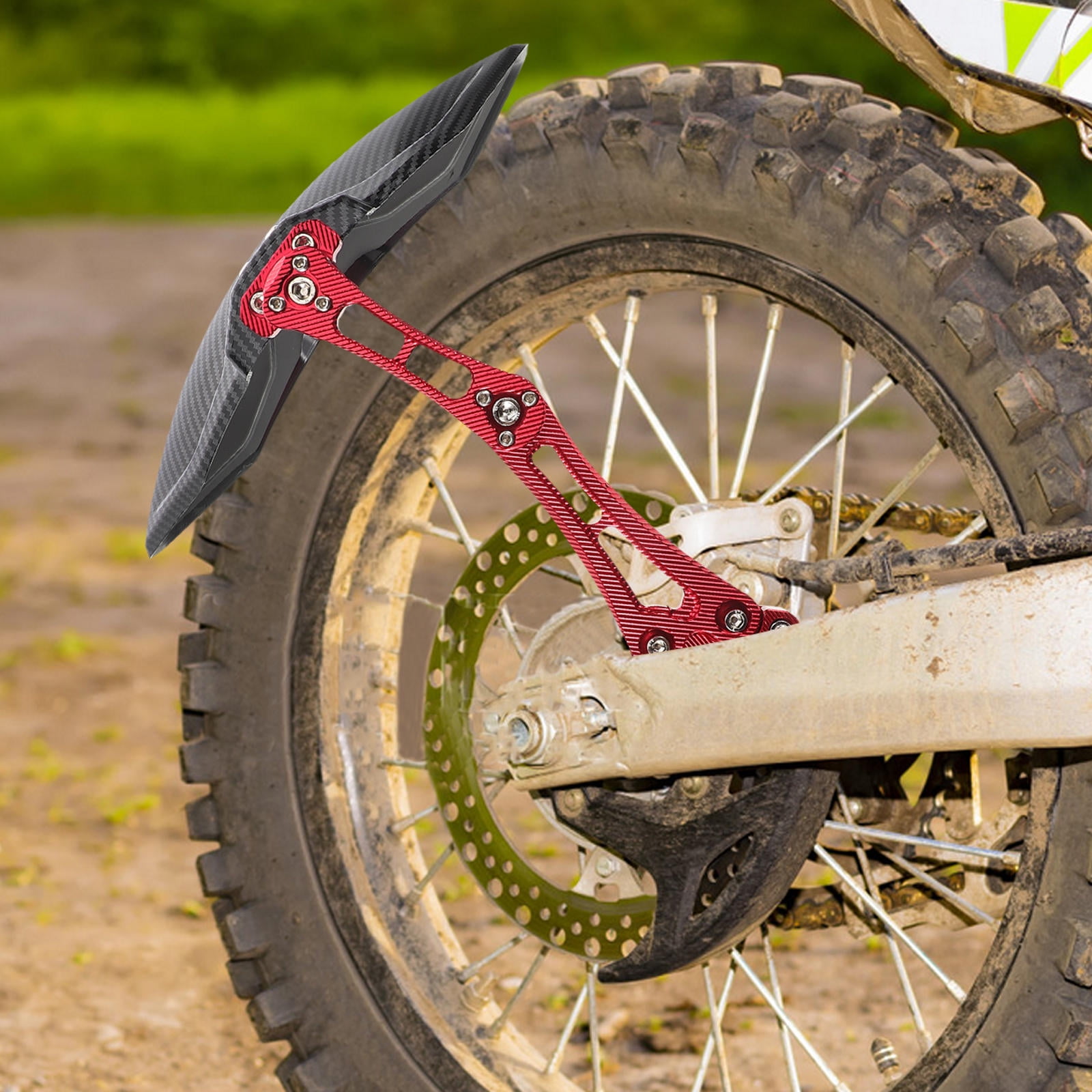 MLINS Motorcycle Mudguard Motorcycle Rear Mudguard Rear Mudguard Back ...