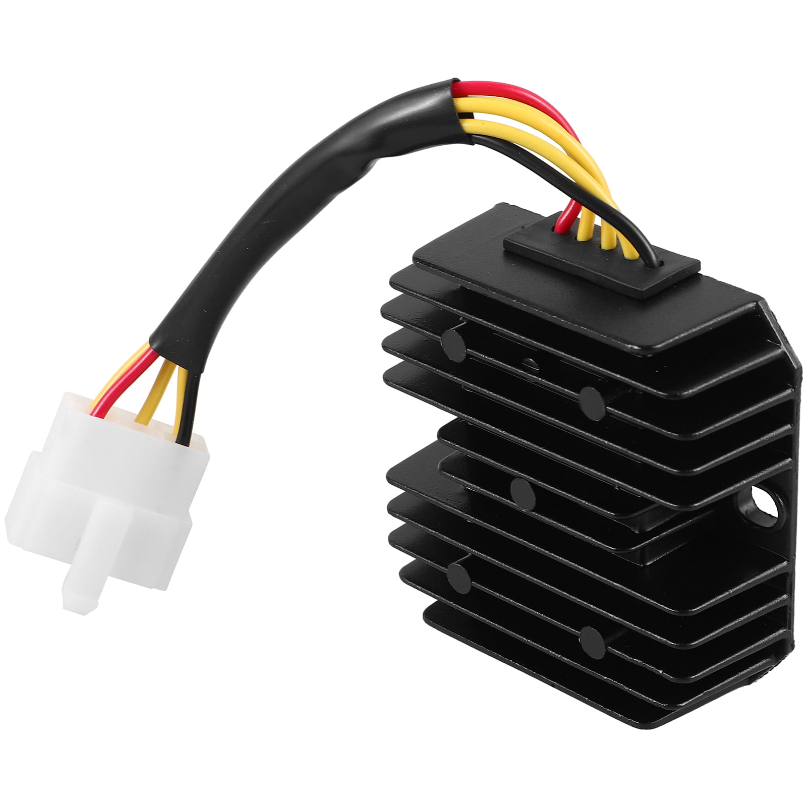 MLINS Motorcycle Voltage Stabilizer Supplies with Plastic Black Color ...