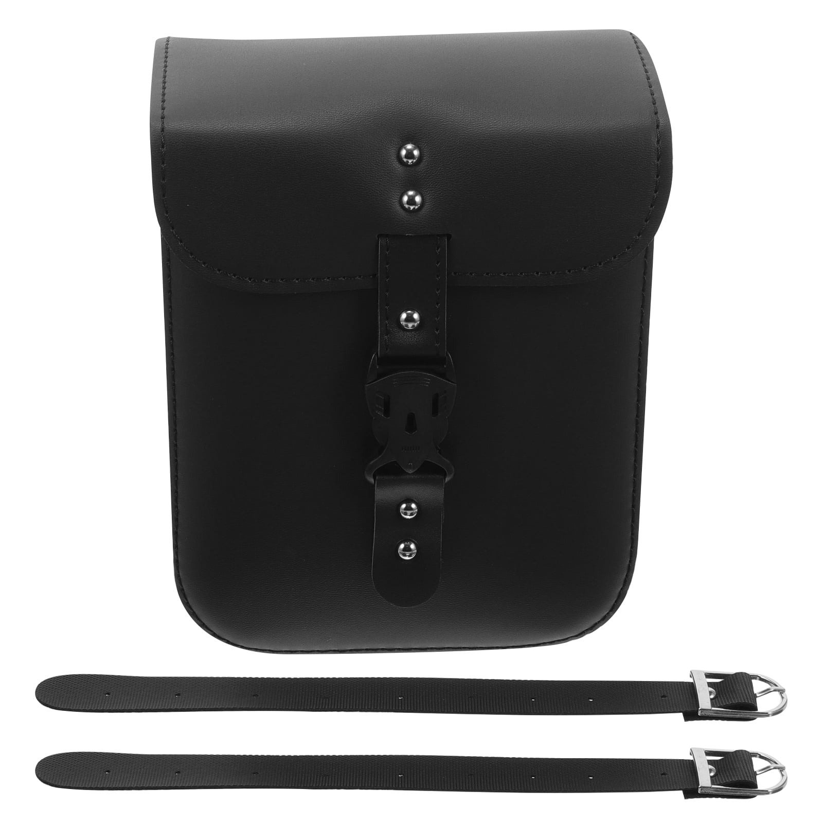 MLINS Motorcycle Saddlebags Tool Rack Tail Organizer Scooter Black ...