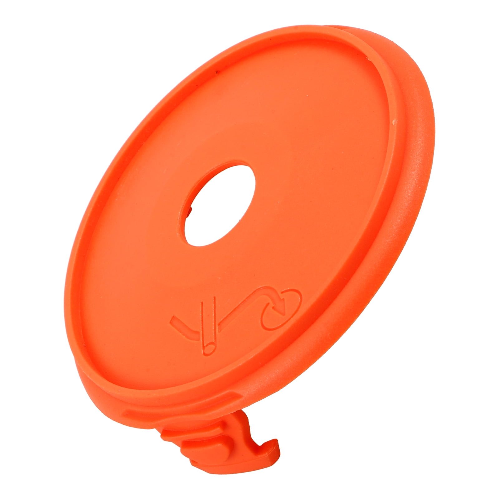 MLINS Mower Plastic Spool Cover Cap for Trimmer Tarp Clips Orange ...