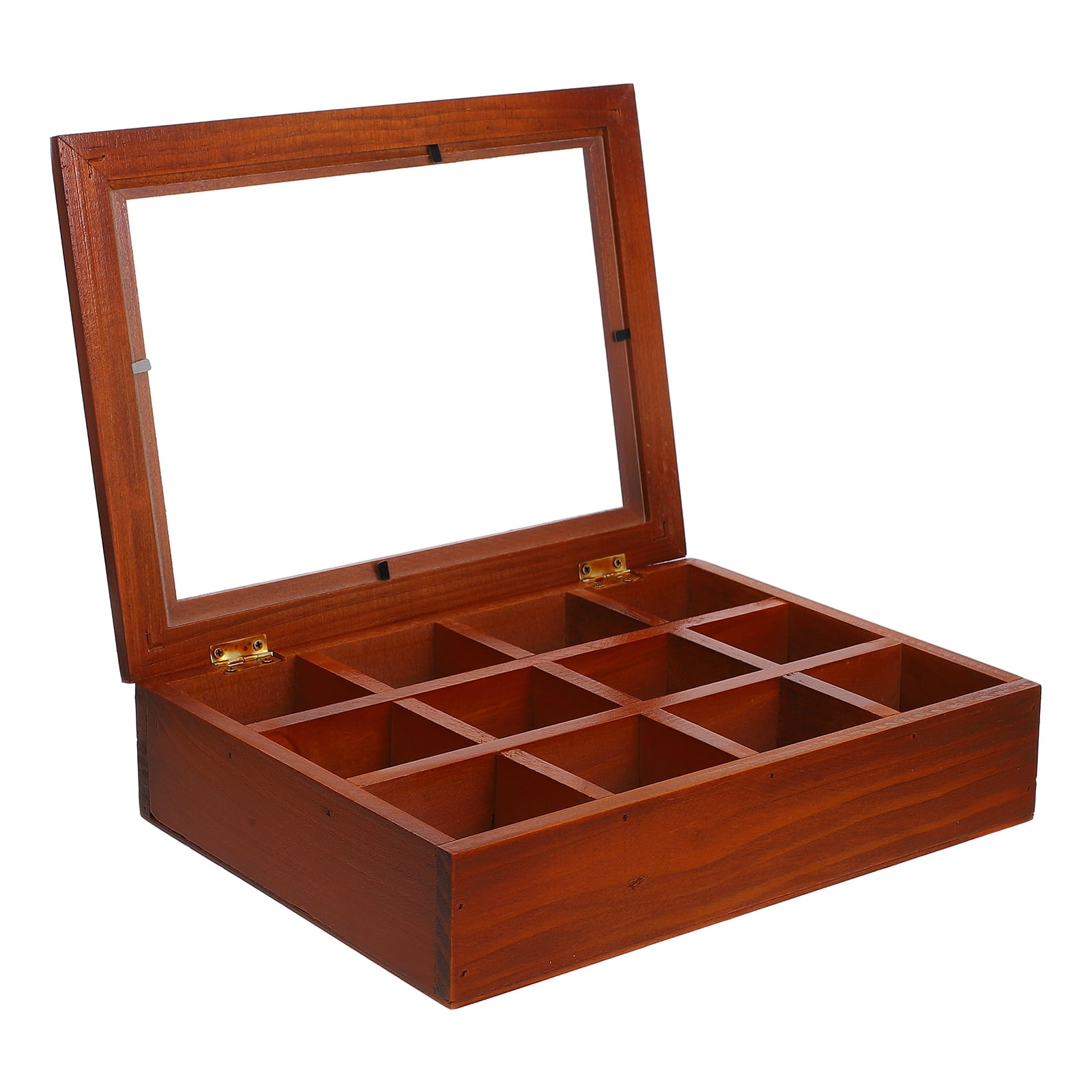 MLINS Multi Compartment Storage Box Sturdy Jewelry Case - Walmart.com