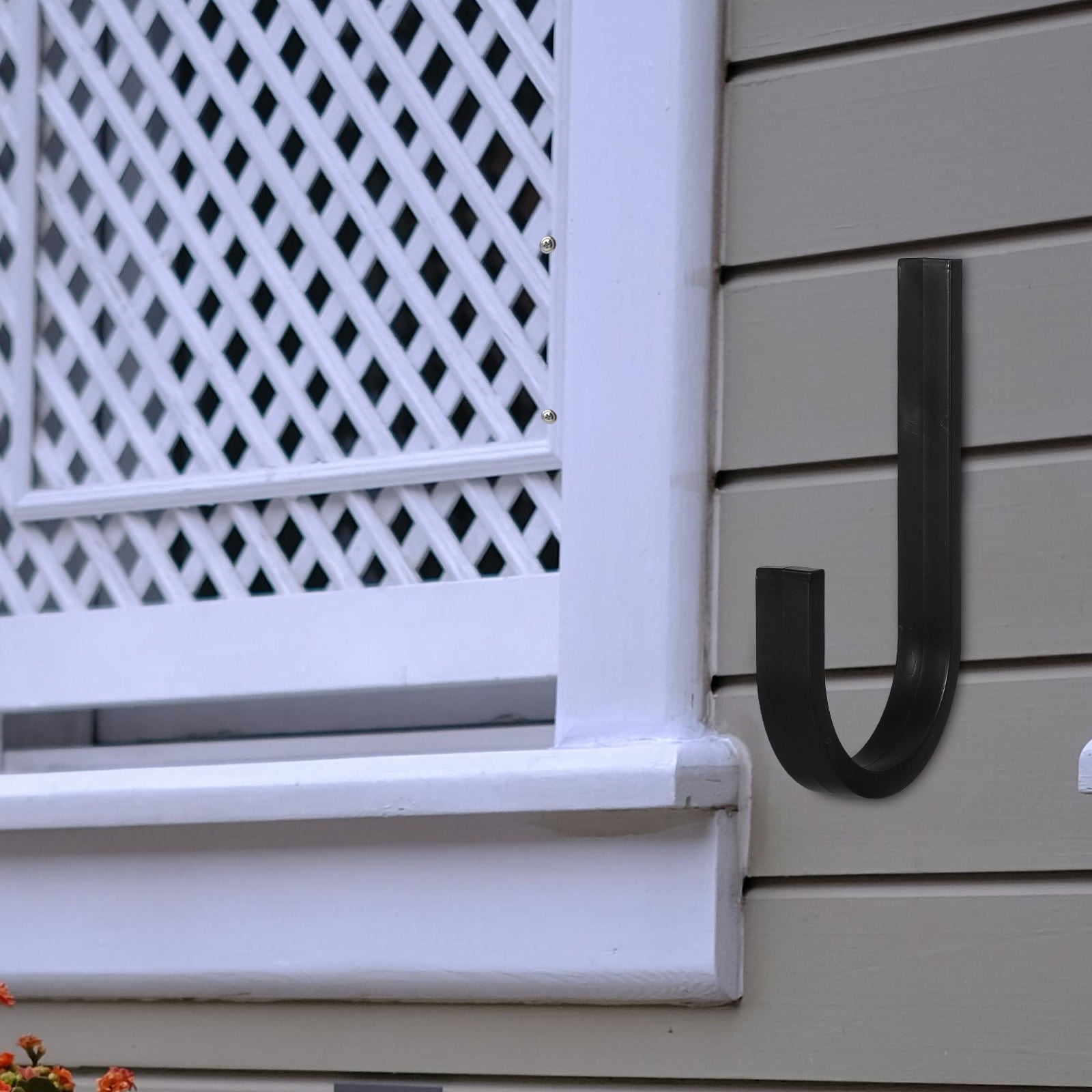 MLINS Multifunctional J Hooks for Sheds Heavy-Duty Plastic Tool Holders ...