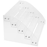 MLINS Multipurpose Desktop Clear Literature Stand Acrylic Brochure Card ...