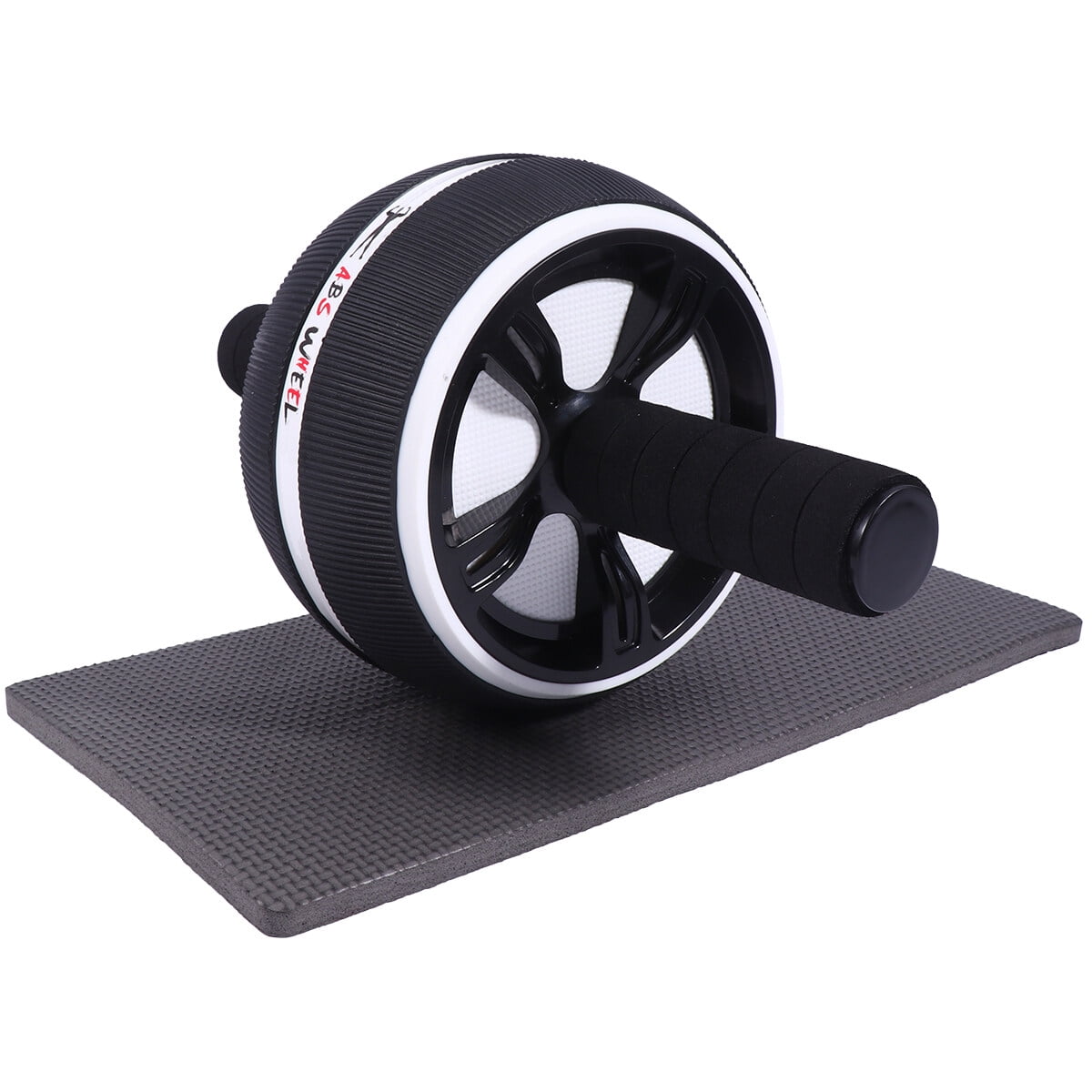 MLINS Mute Fitness Wheel Rebound Plank Exercise Roller Rollers Ab Mat ...