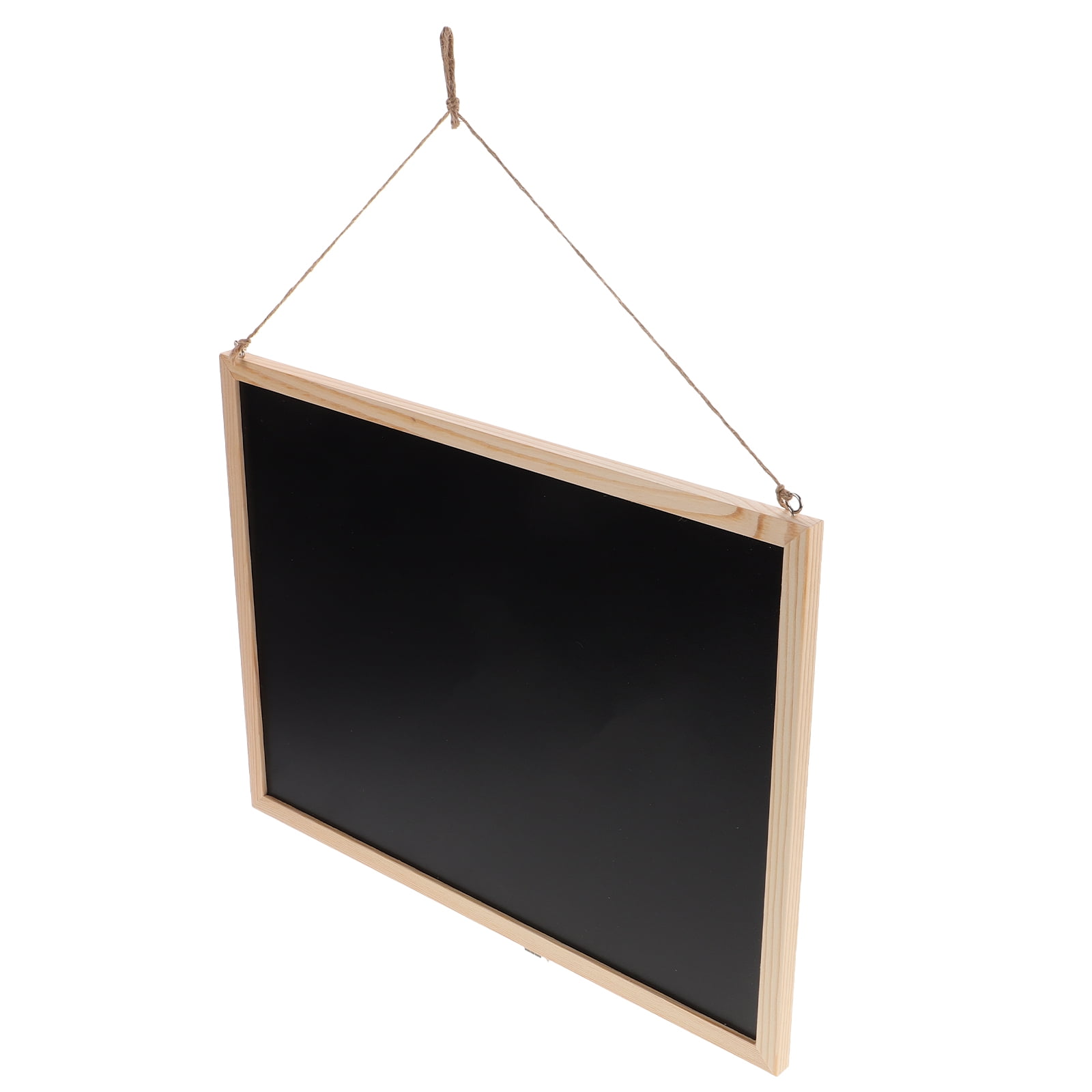 MLINS No Magnetic Hanging Wooden Frame Blackboard Versatile Hanging ...