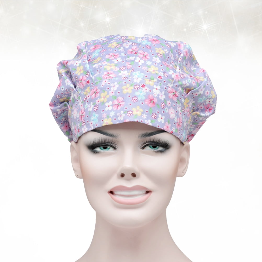 MLINS Nurse Cap Operating Room Doctor Scrub Caps Women Working Hat ...