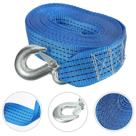 MLINS OUNONA Winch Strap Trailer Boat Winch Strap Vehicle Towing Strap ...