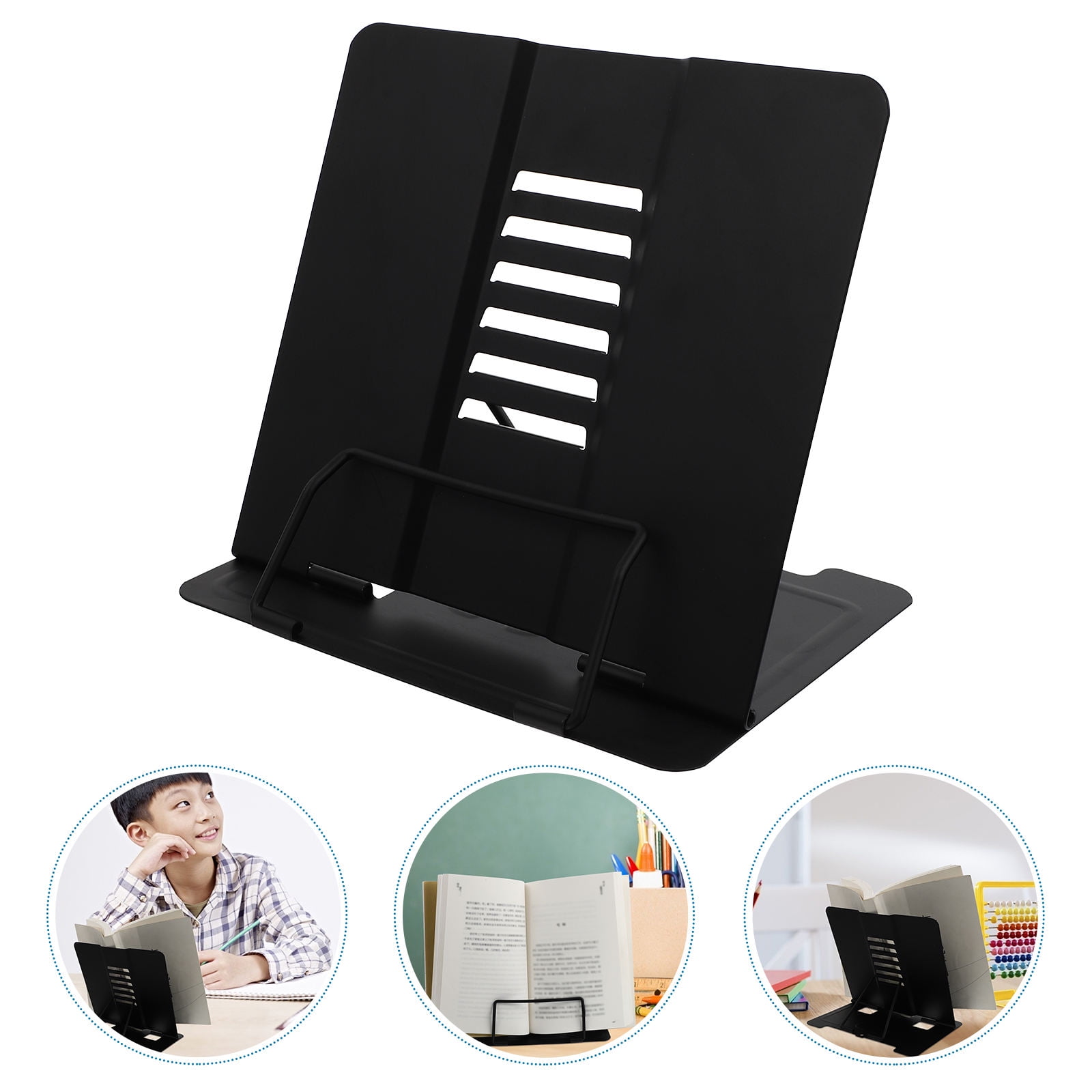 MLINS Office Stand Desk Writable Reading Rack Dorm Book Holder ...