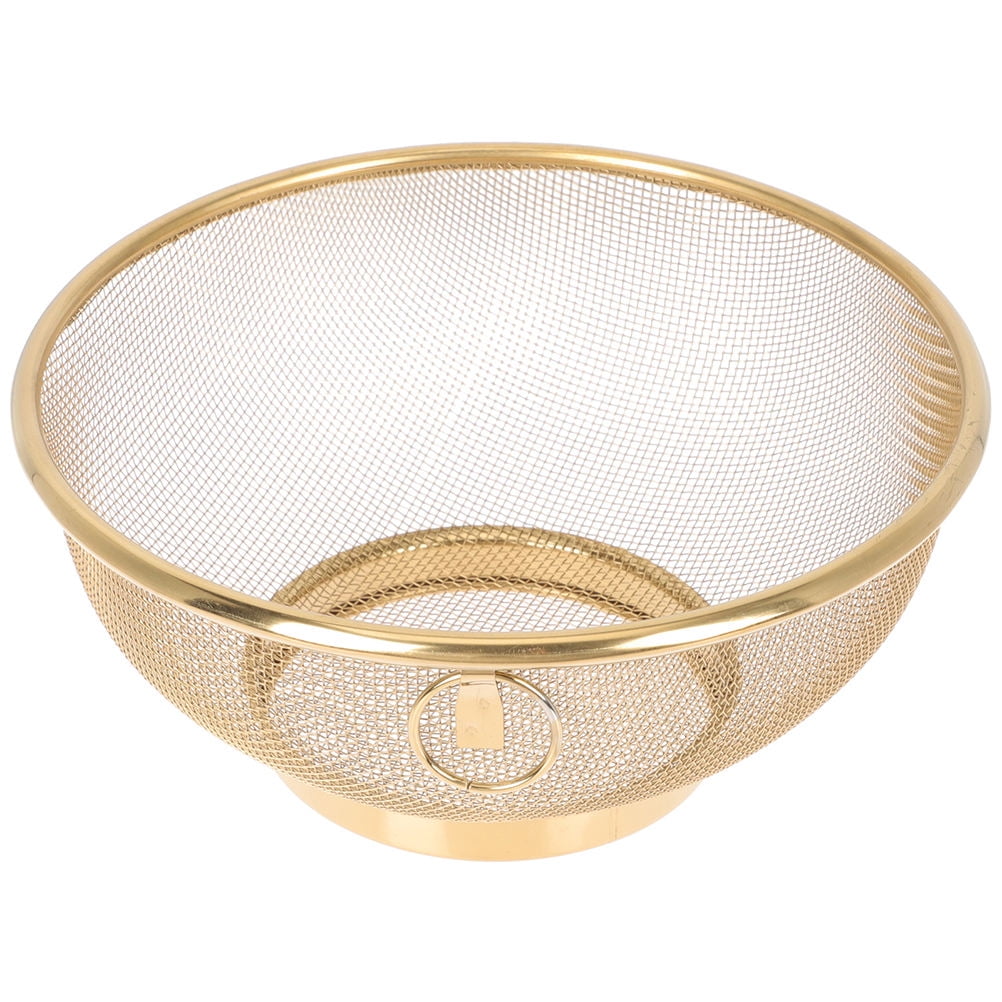 MLINS Oil Filter Slag Separator Food Strainers Stainless Sieve Golden ...