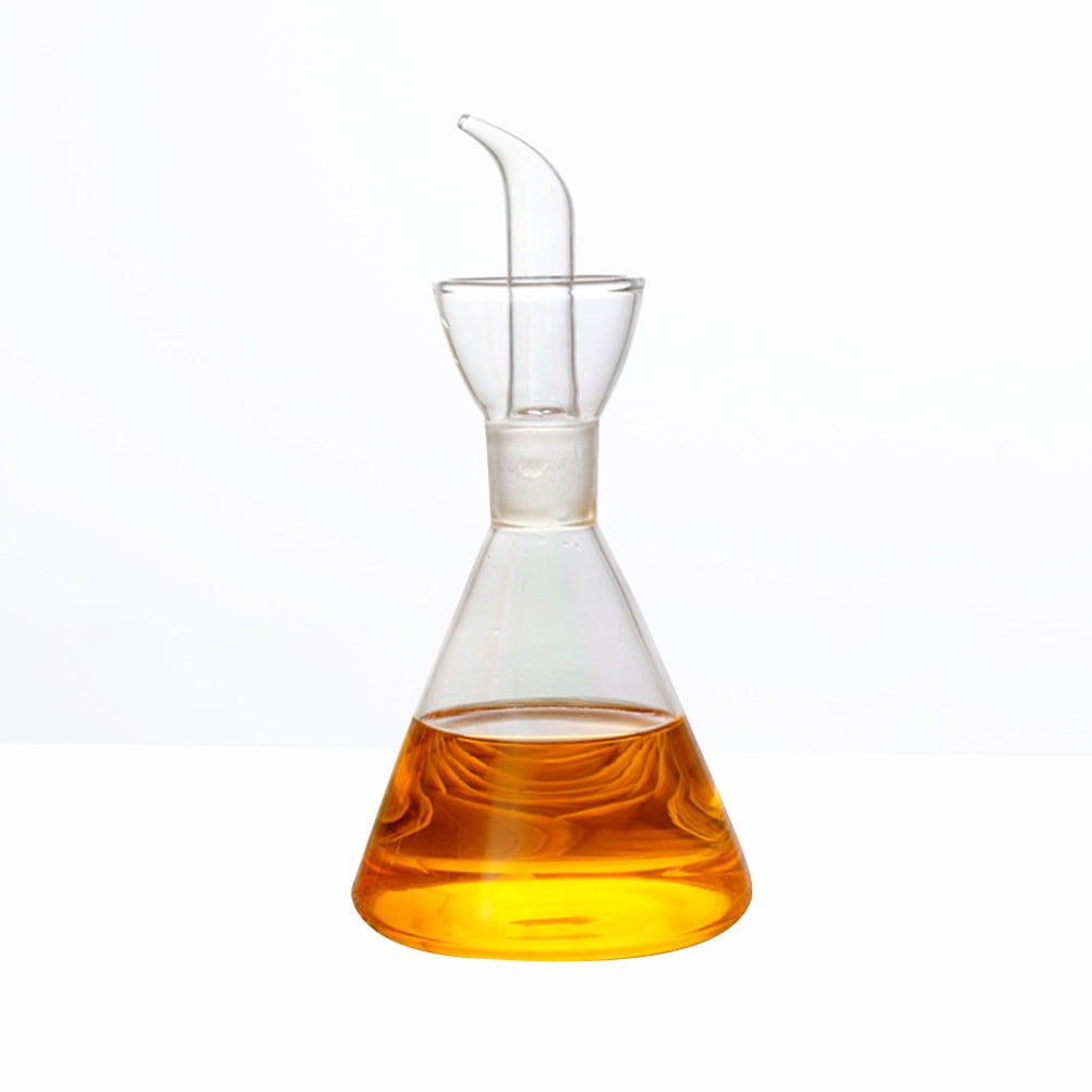MLINS Olive Oil Dispenser Oil Bottle Glass with Drip Bottle Spout 500ml ...