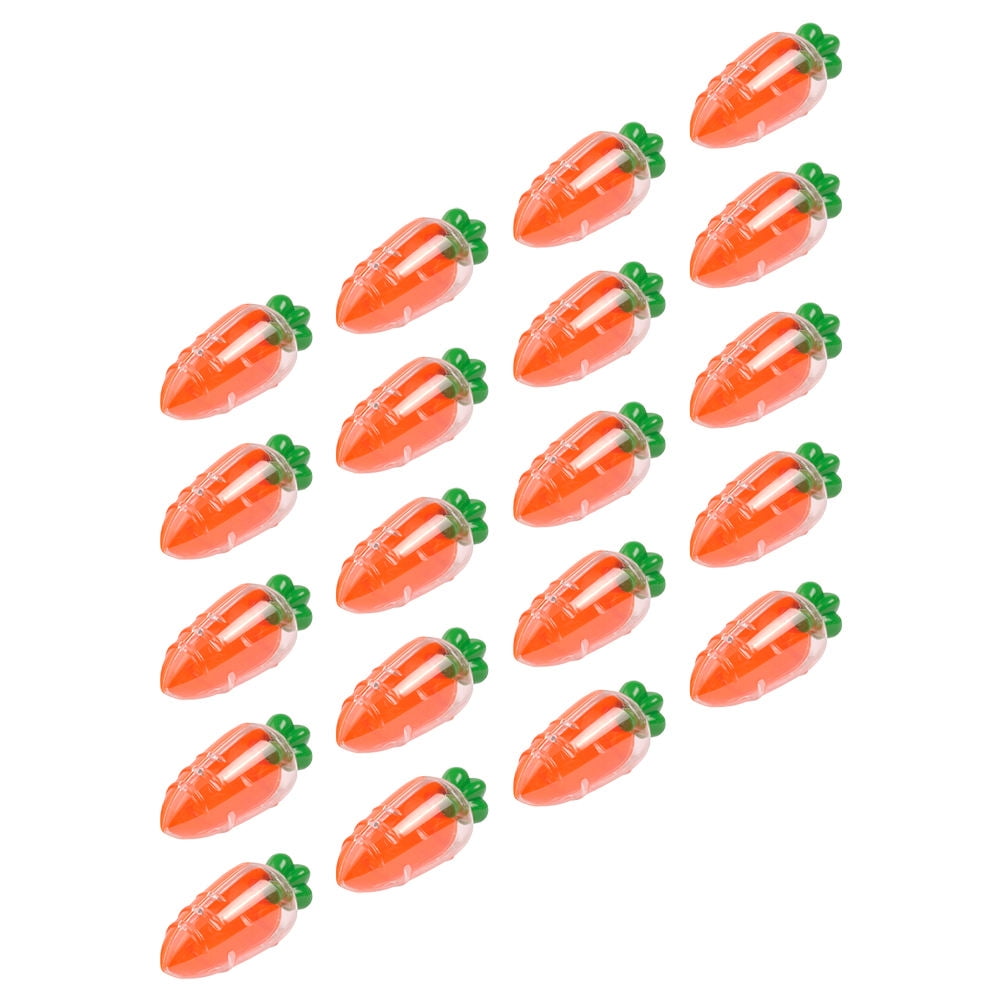 MLINS Orange Plastic Carrot Shaped Candy Storage Boxes for Storing ...
