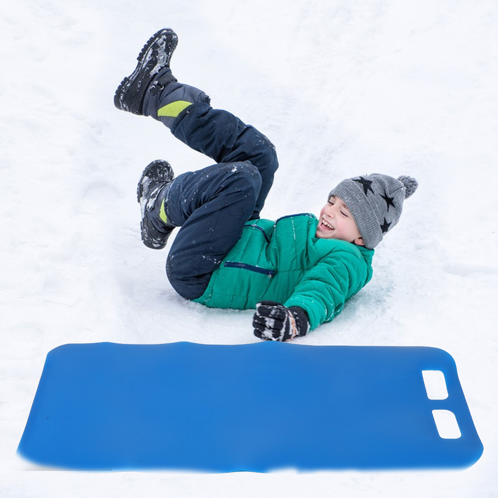 MLINS Outdoor Snow Sled Lightweight Sled for Kids Roll up Sled Board ...