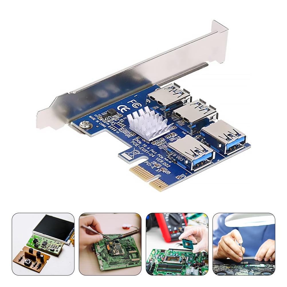MLINS PCI E Extender for Computer Use with Copper Contacts and Stable ...