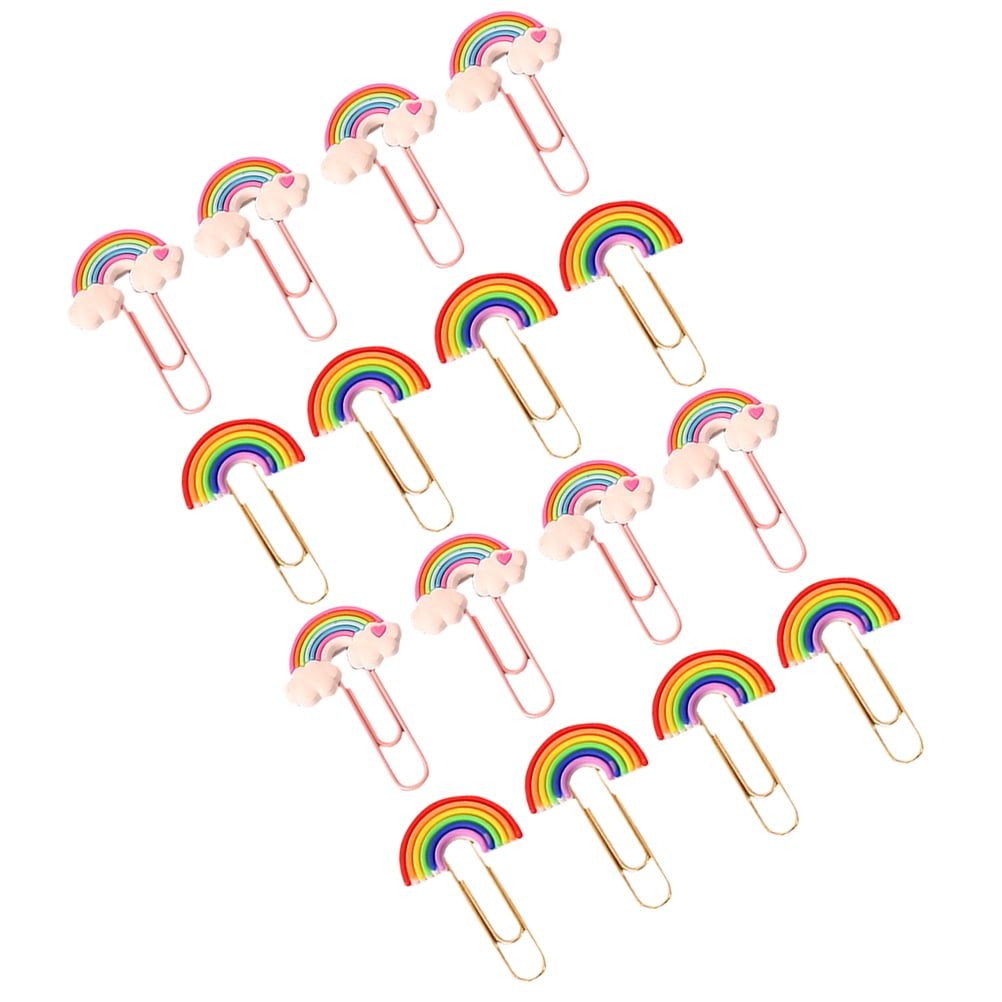 MLINS PVC Assorted Color Clips for Holding Use Perfect for Paperwork ...
