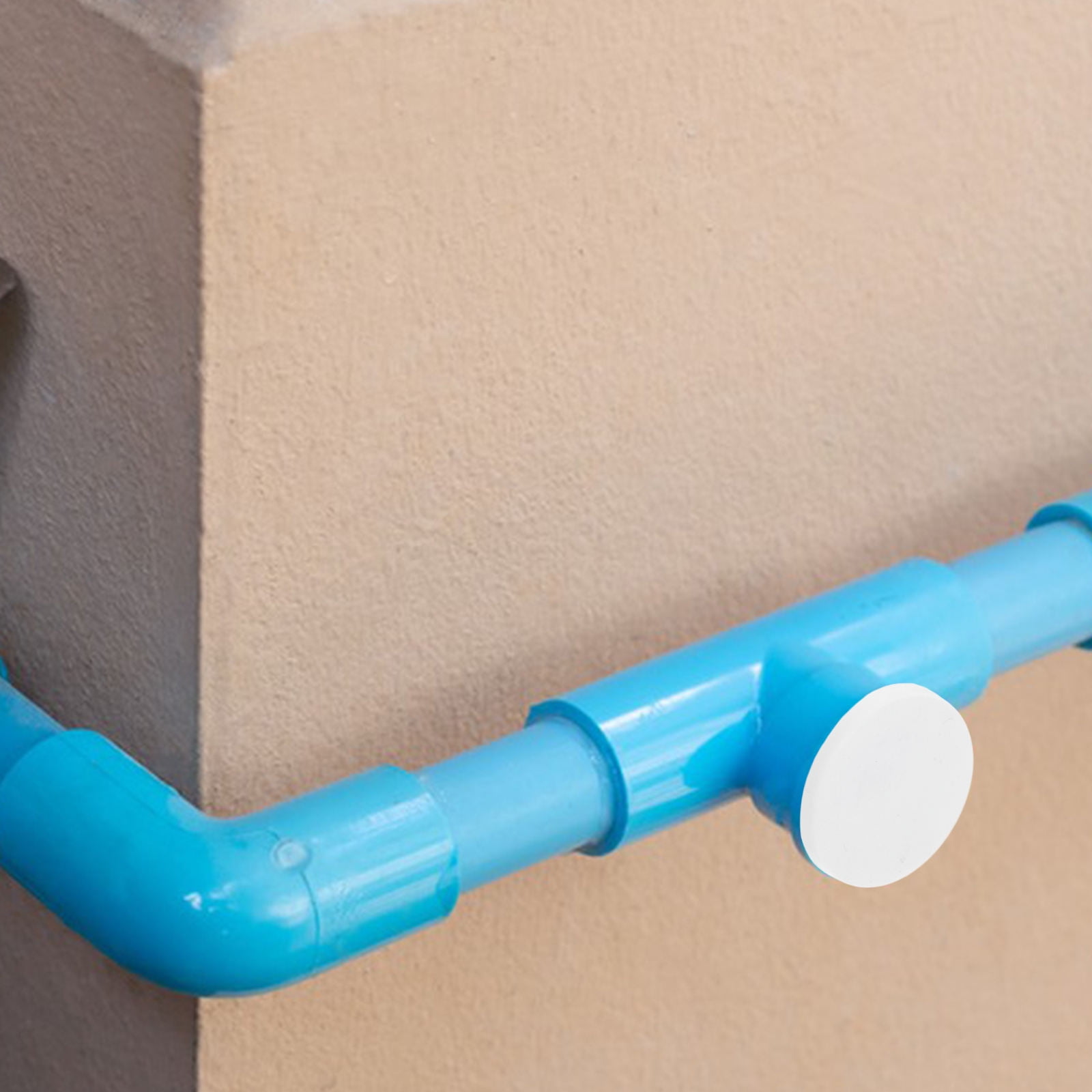 MLINS PVC Pipe End Cap Multi-Functional Stopper for Steel and Plastic ...
