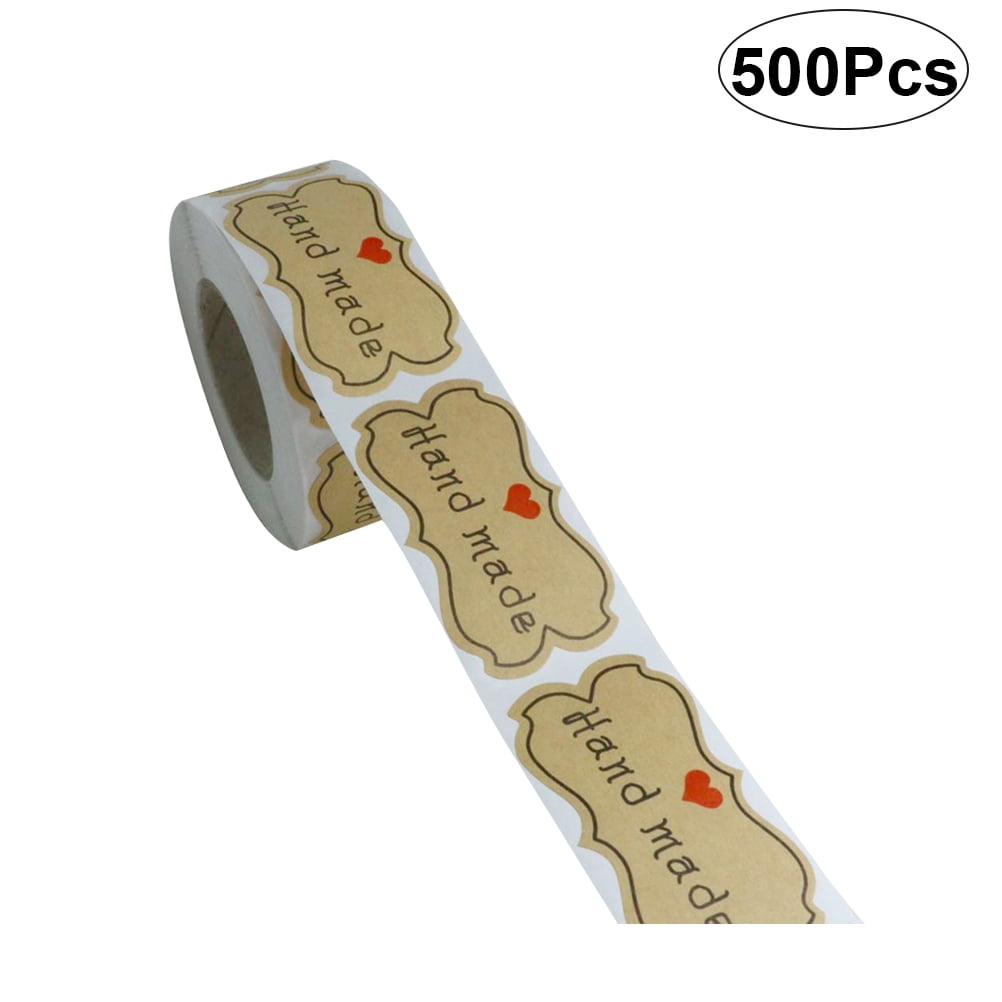 MLINS Packaging Seal Sticker Labels Stickers Alphabet Printed Sealing ...