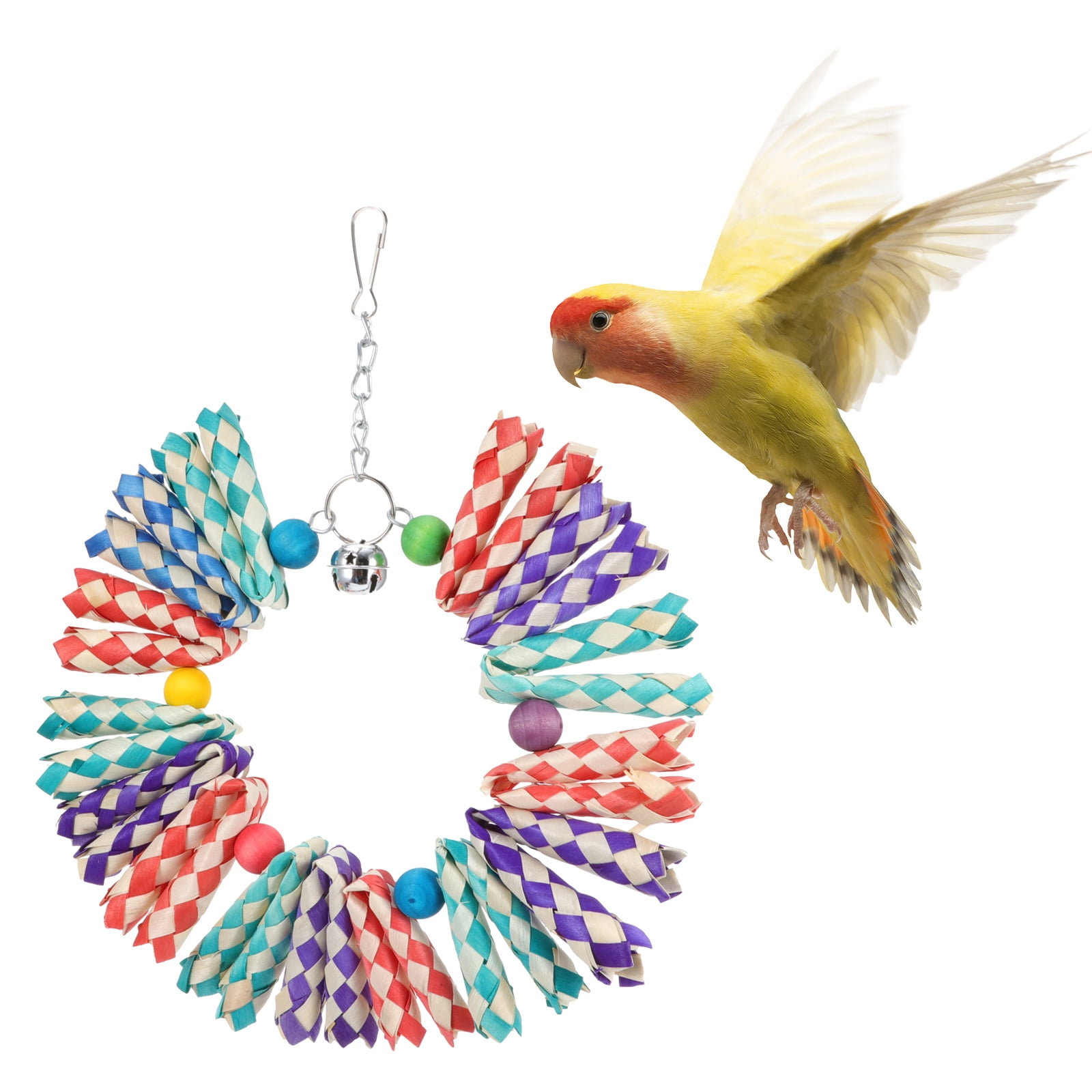 MLINS Parakeets Parrot Swing Toy Bird Beak Conditioning - Walmart.com