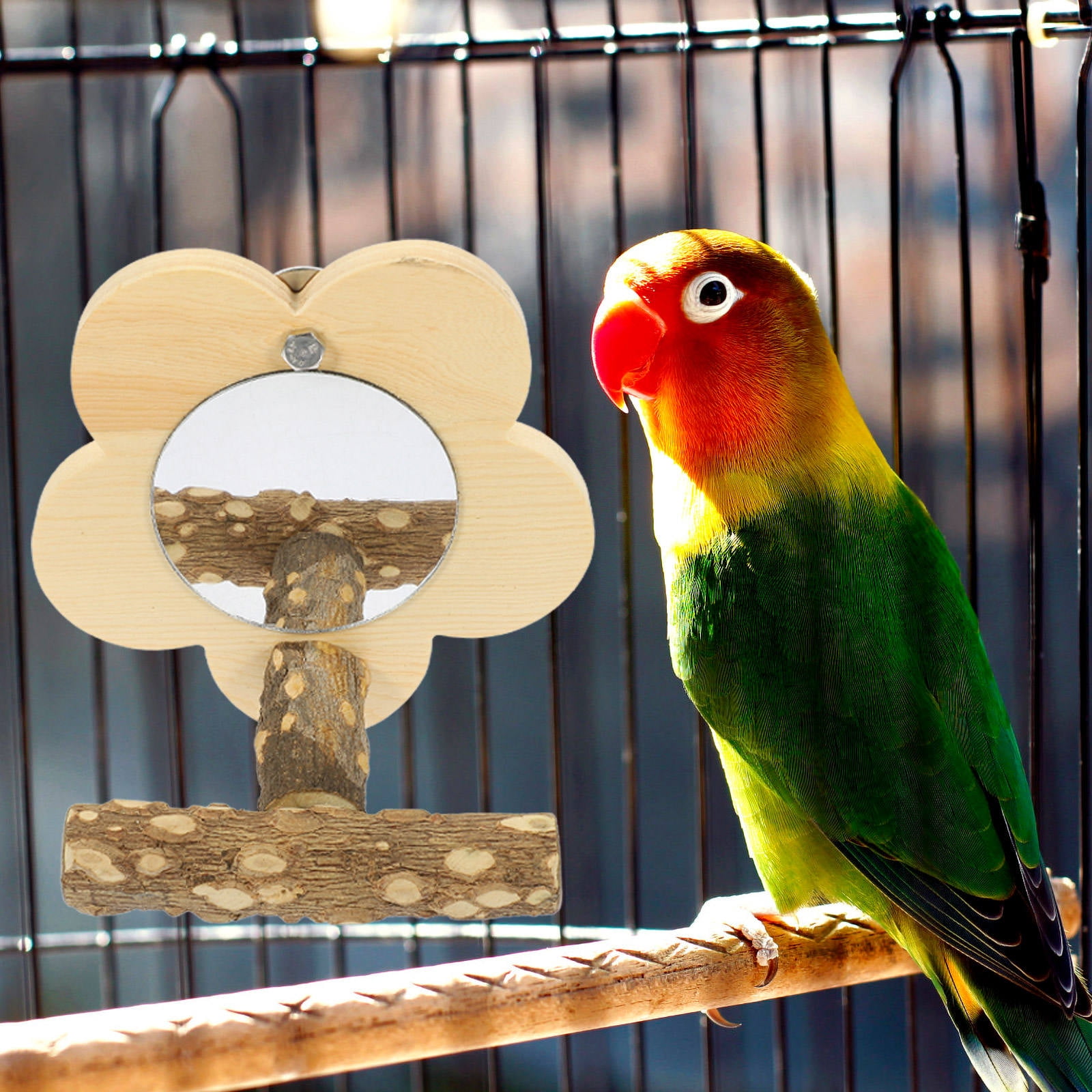 MLINS Parrot Parrots Accessories Birdcage Play Gym Stand Perch ...