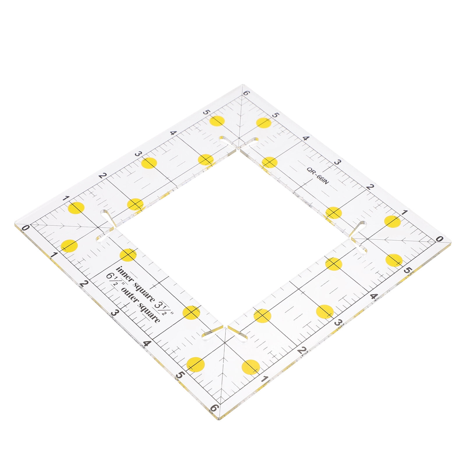 MLINS Patchwork Ruler Spiral Template Painting Sewing Quilting Rulers ...