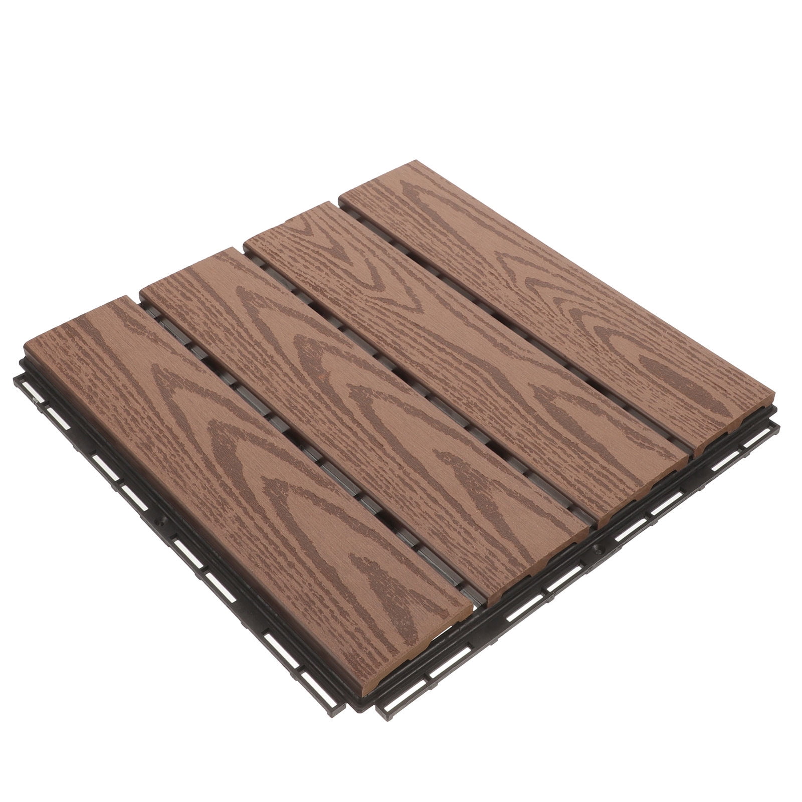 MLINS Patio Floor Tile Balcony Interlocking Tile Outdoor Flooring Tile ...