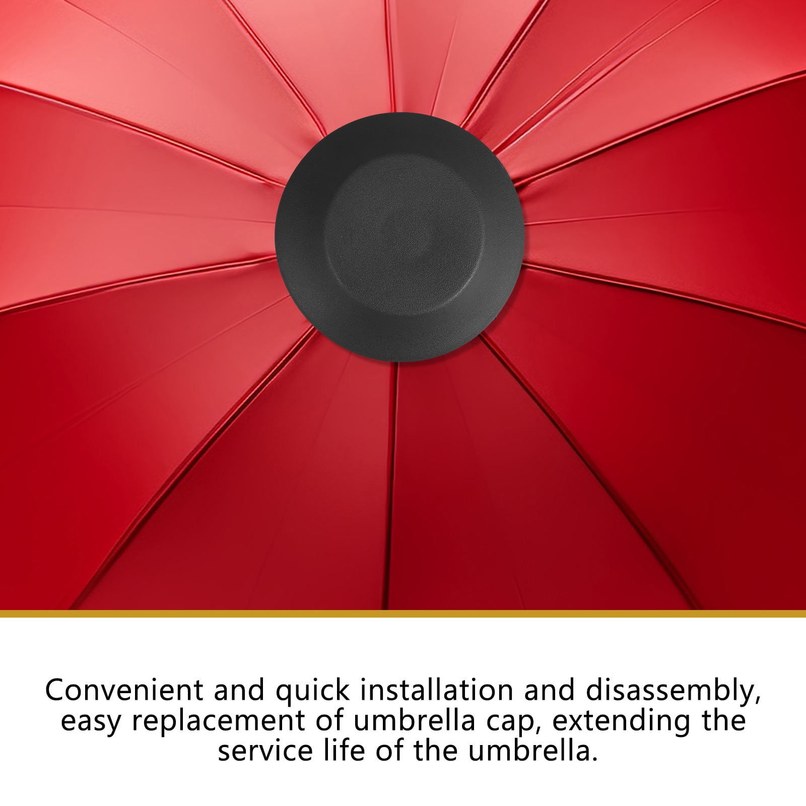 MLINS Patio Umbrella Top Cap Cover Umbrella Top Replacement Patio ...