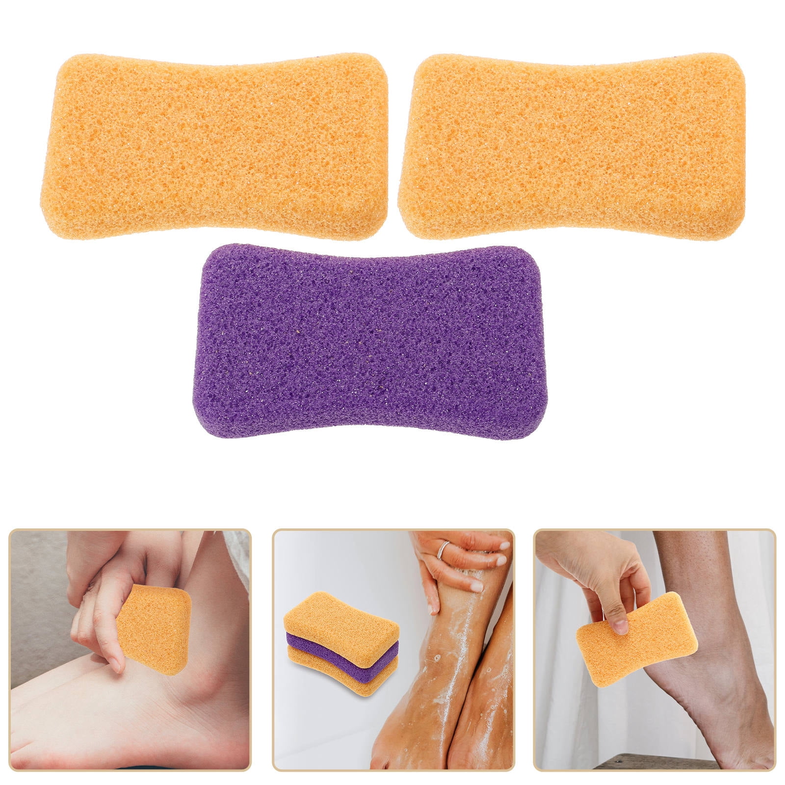 MLINS Pedicure Pumice Rubbing Stone for Exfoliating Dead Skin with ...
