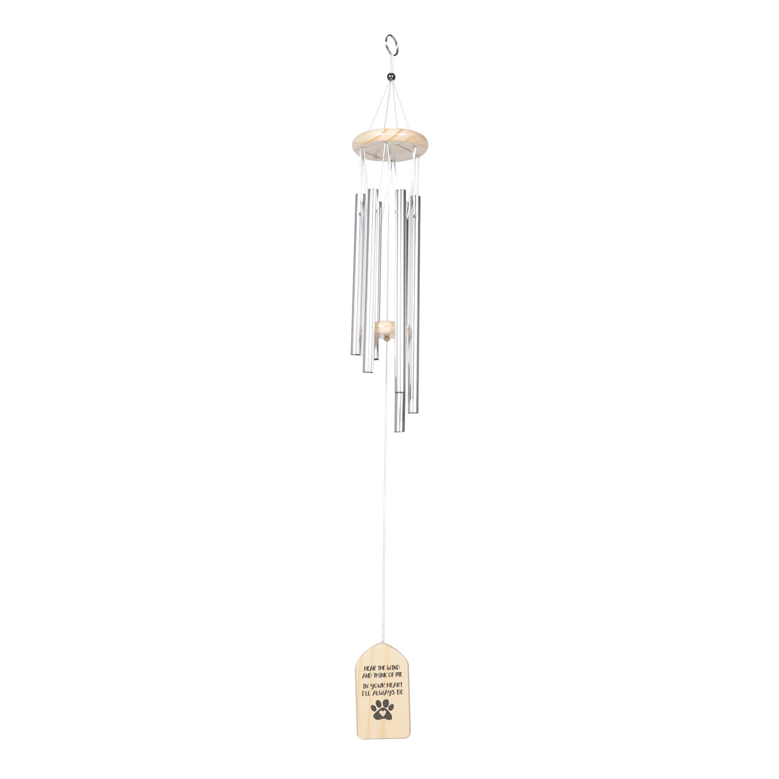 MLINS Dog Memorial Wind Chime Aluminum Tube Wind Chime Hanging Bell ...