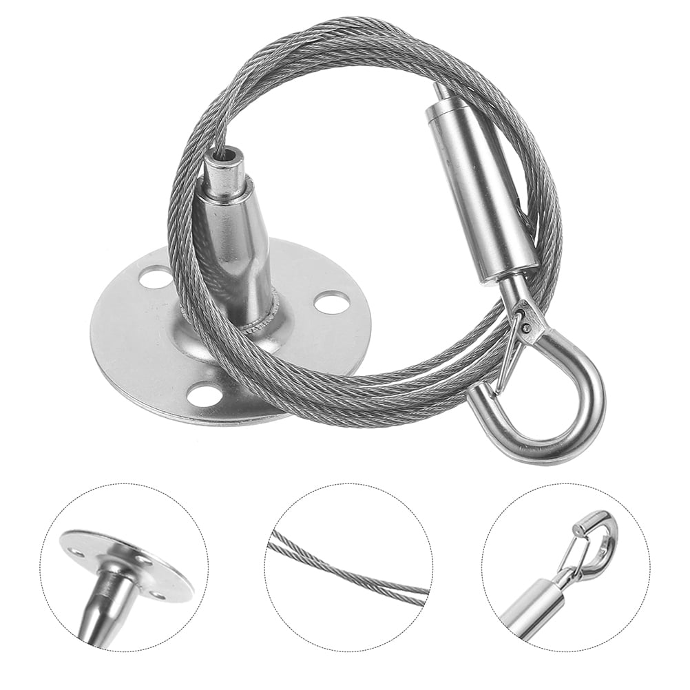 MLINS Picture Hanging Wire Kit Wire Rope Hanger Metal Picture Frame ...