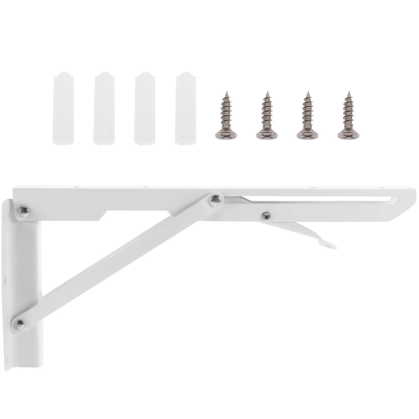 MLINS Piling Heavy Duty Metal Triangle Table and Chair Stand Bookcase ...