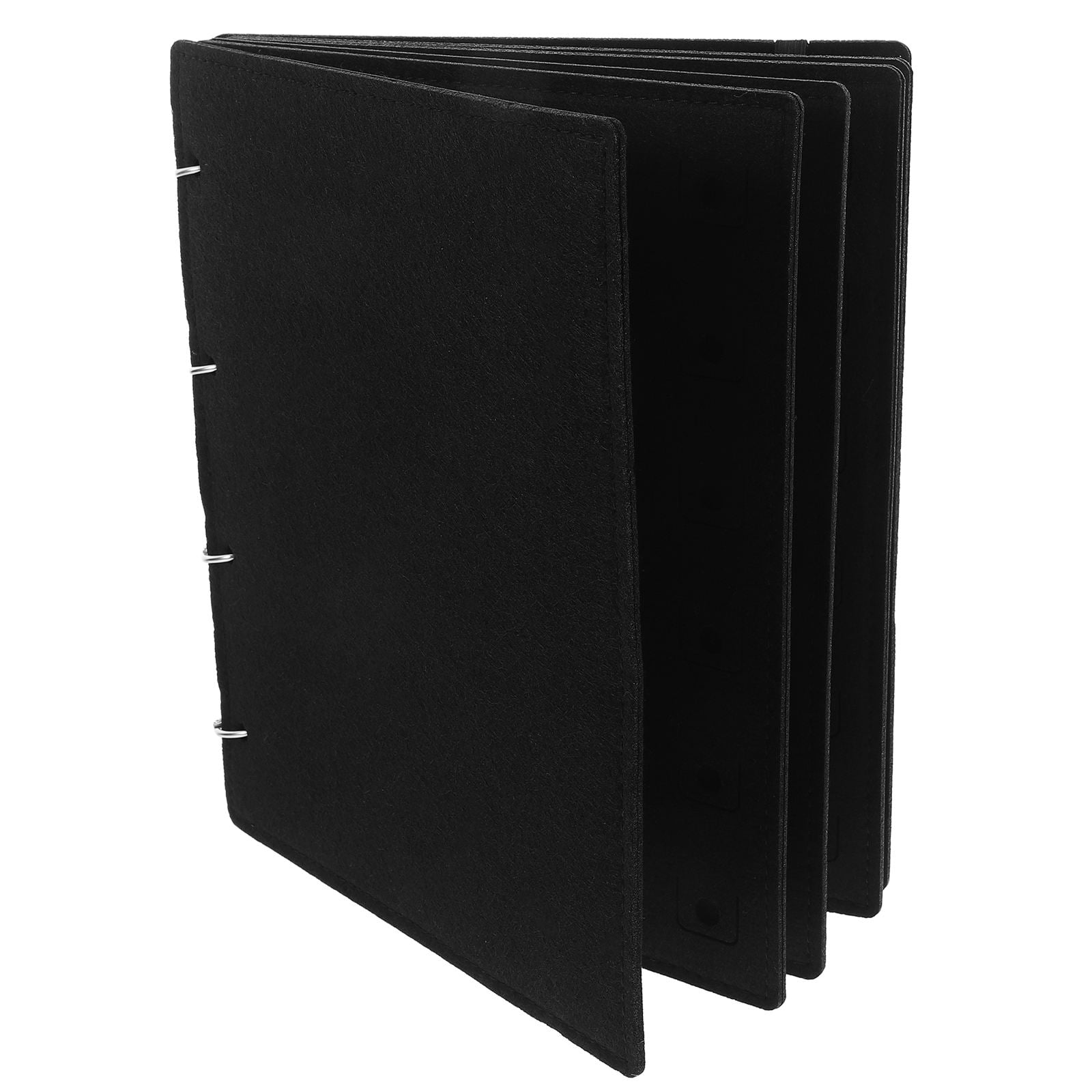 MLINS Pin Display Book Felt Pin Collector Case For Enamel Pins And ...