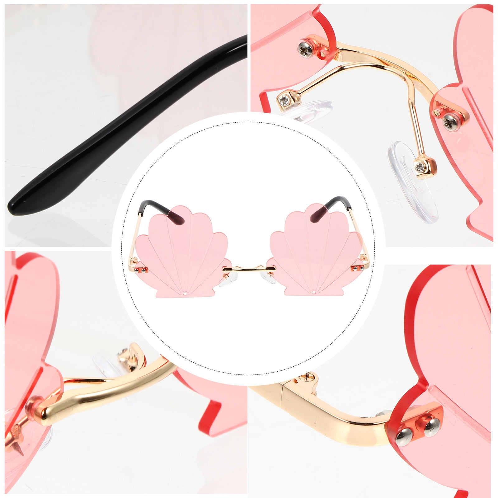 MLINS Pink Funny Party Sunglasses for Decoration Photo Booth Props Made ...